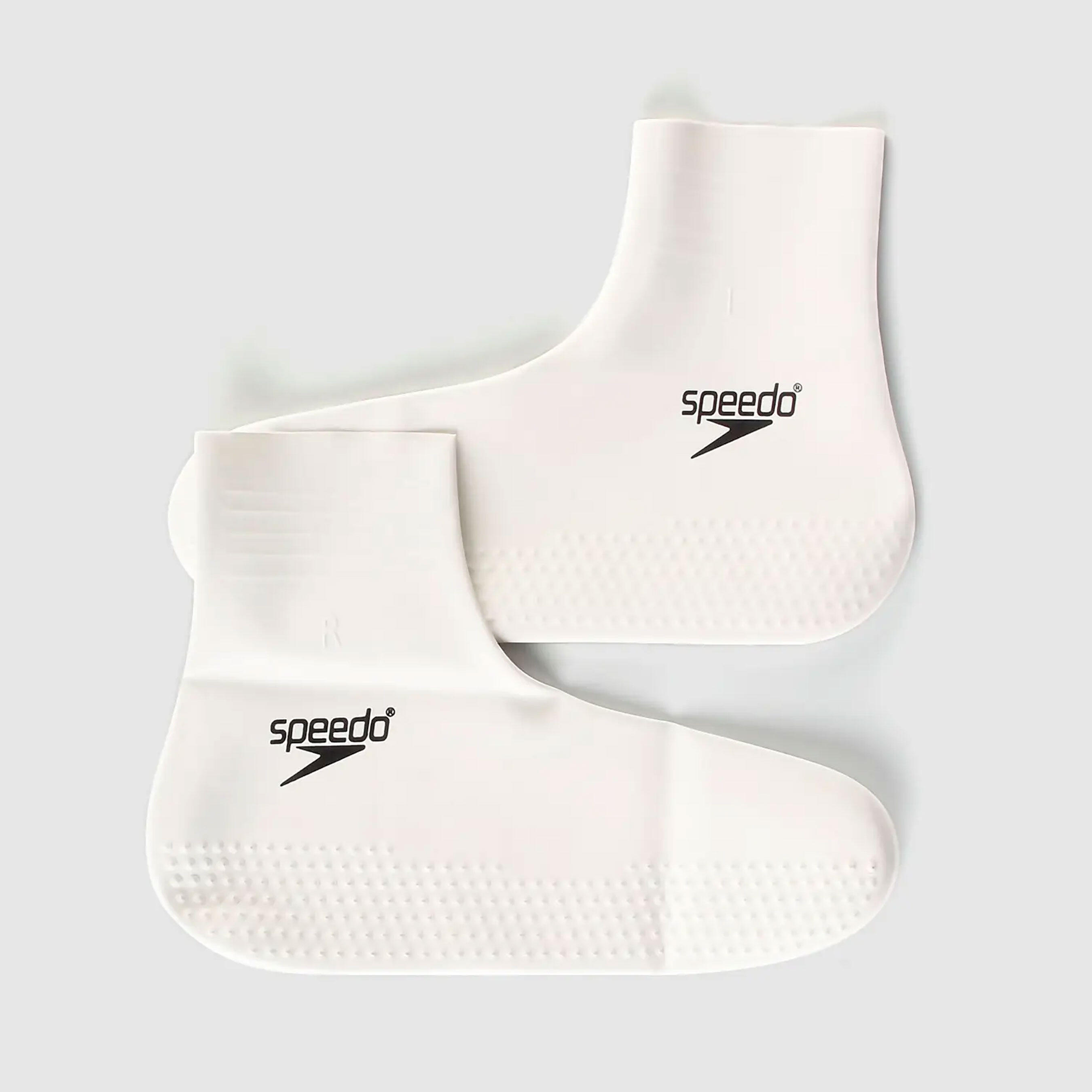 Latex pool socks SPEEDO white - Decathlon