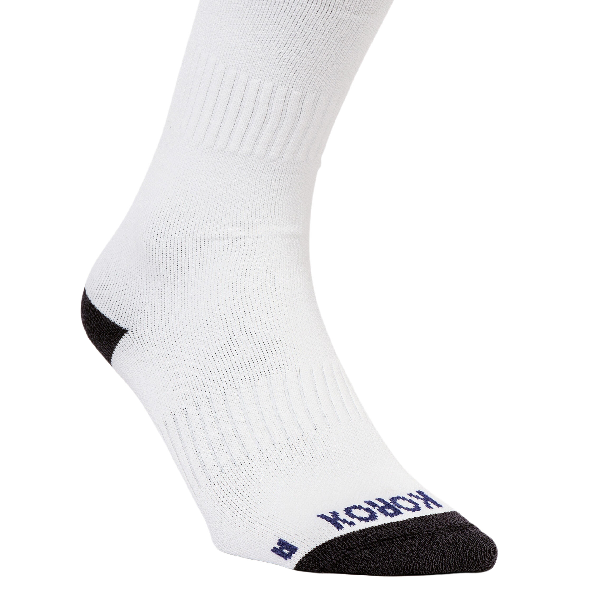 Adult Socks FH500 Chessy - White KOROK | Decathlon