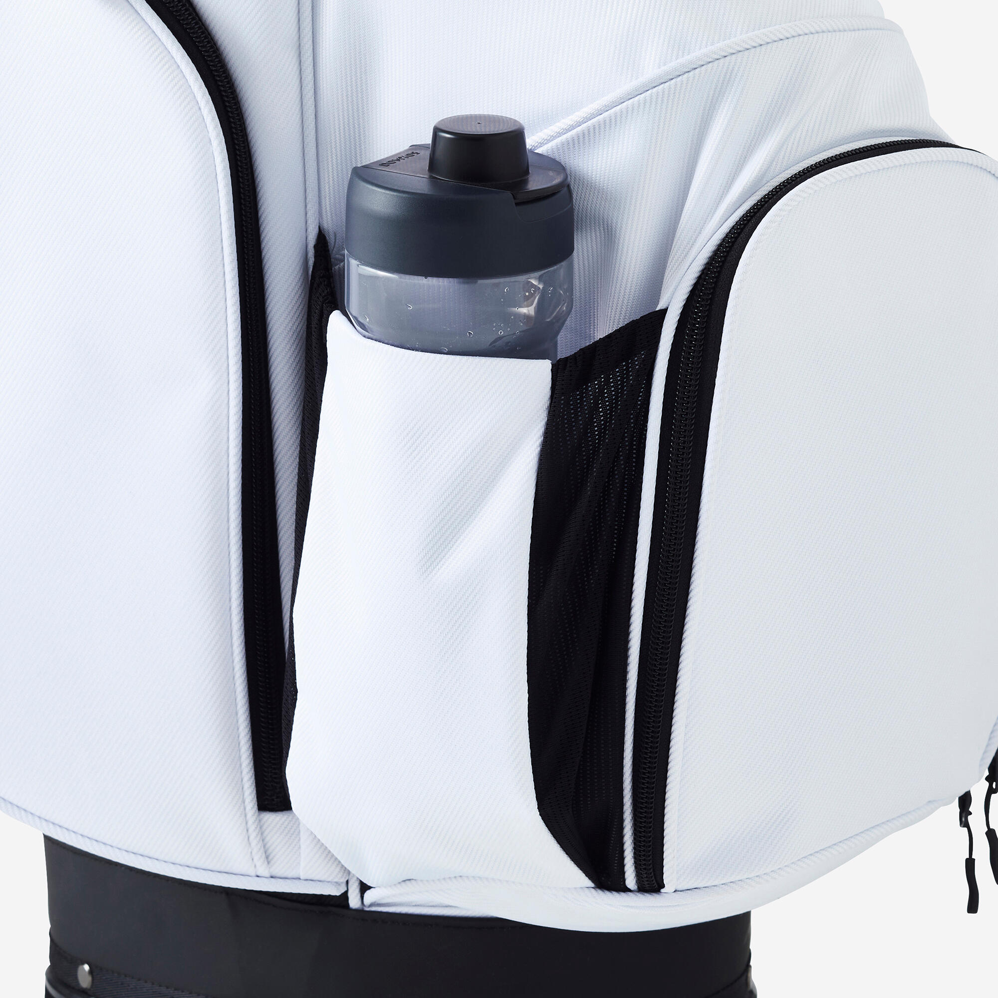 Golf Stand Bag - Inesis White - Snow white, smoked black, smoked black ...