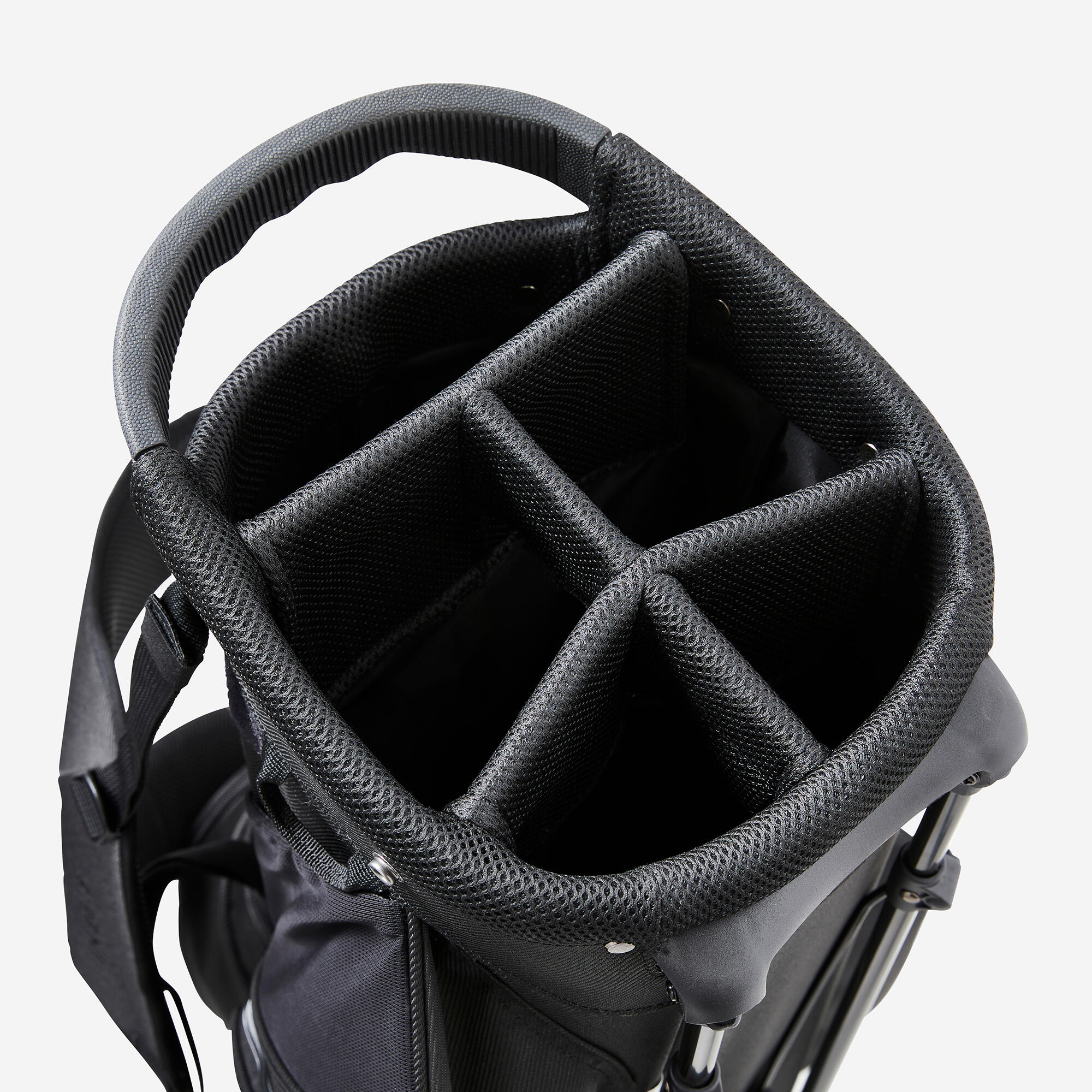 Light Golf Stand Bag - Inesis Black - smoked black, smoked black ...