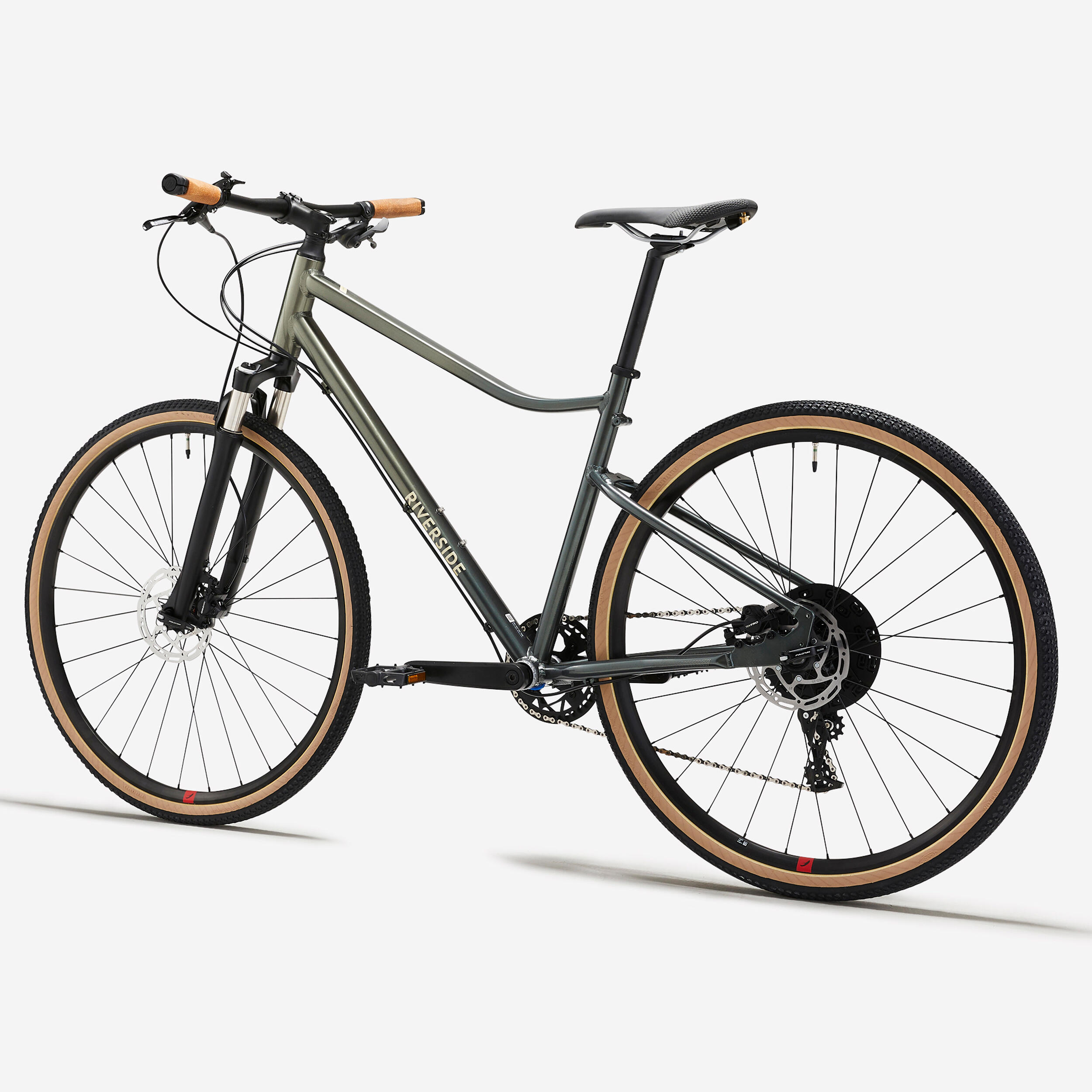 Crossbike 28 Zoll Riverside 920 Grau - Decathlon