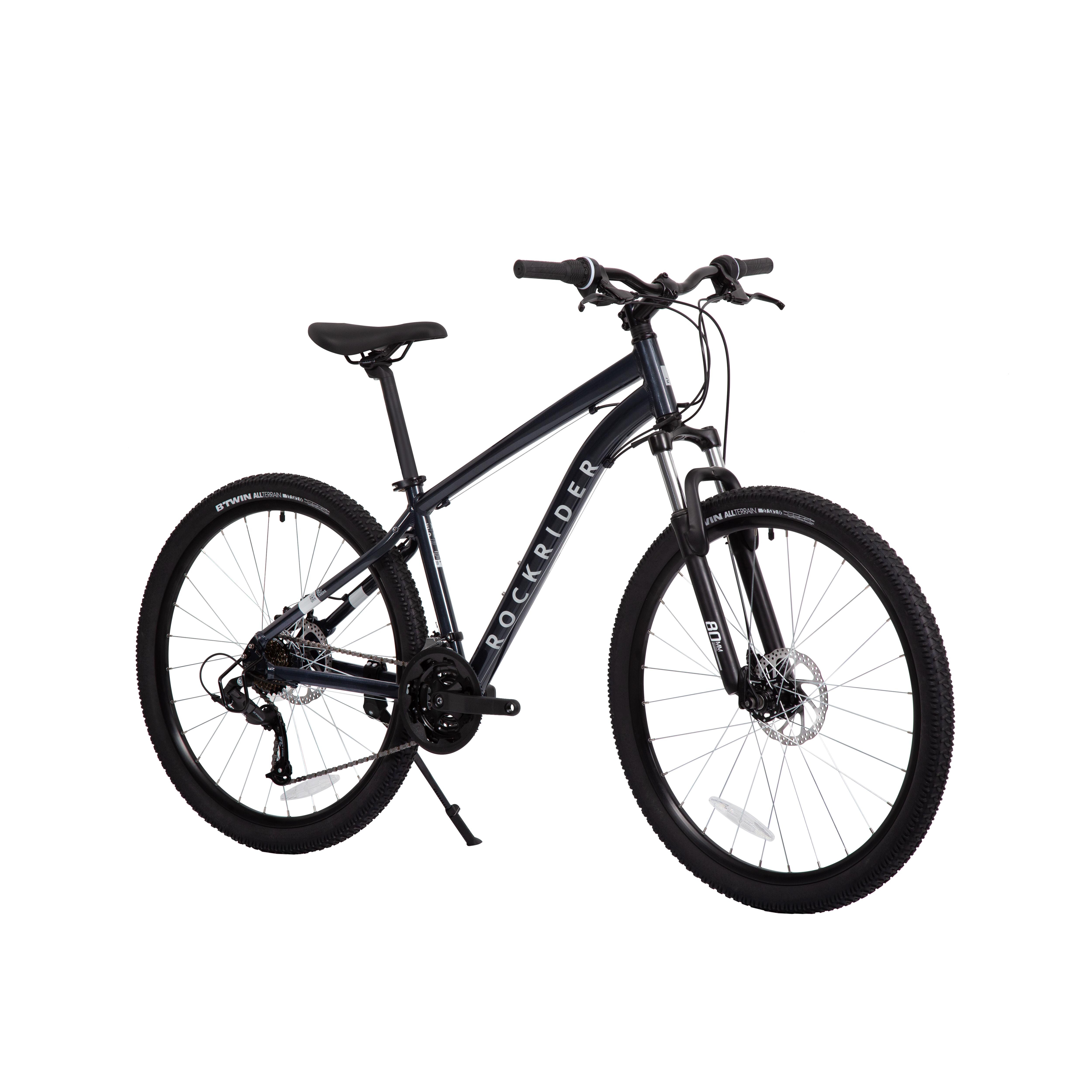 Mountain Bike 80 mm Suspension – EXPL 50 - Slate grey - Rockrider ...