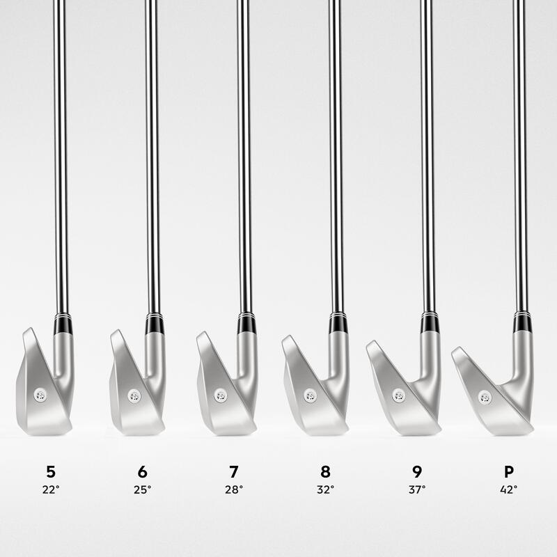 INESIS - Set crose Iron golf Dreptaci Viteză mare / REGULAR Oțel 500 ...
