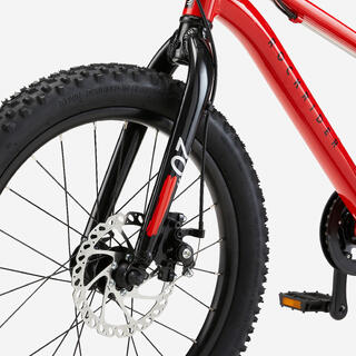 Kids' 20" 6-9 Years Mountain Bike Expl 900R - Red ROCKRIDER | Decathlon