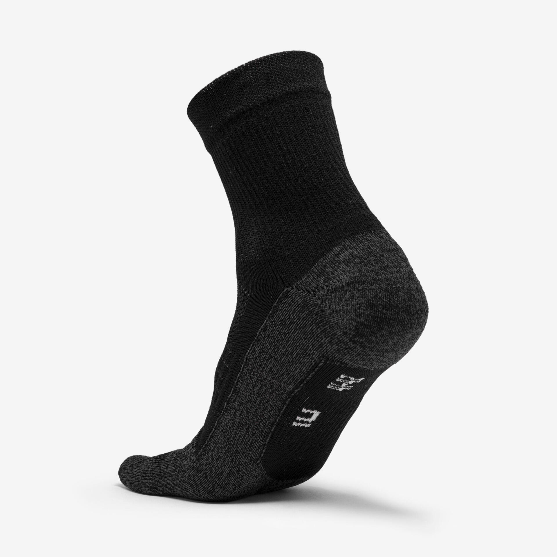 RUN900 5-TOE RUNNING SOCKS - BLACK