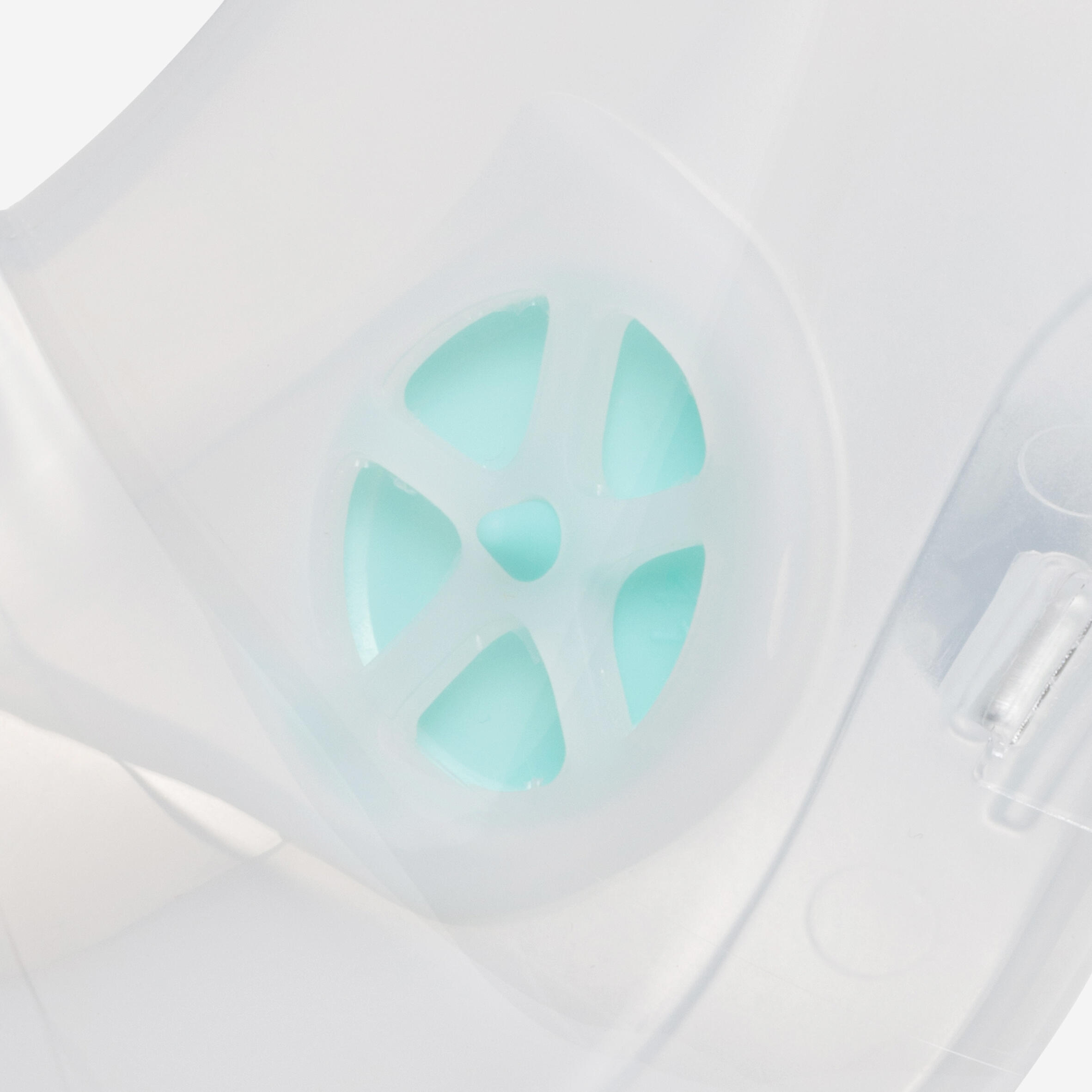 Snorkeling Mask, EasyBreath 500 - Foggy blue, Lunar grey - Subea ...