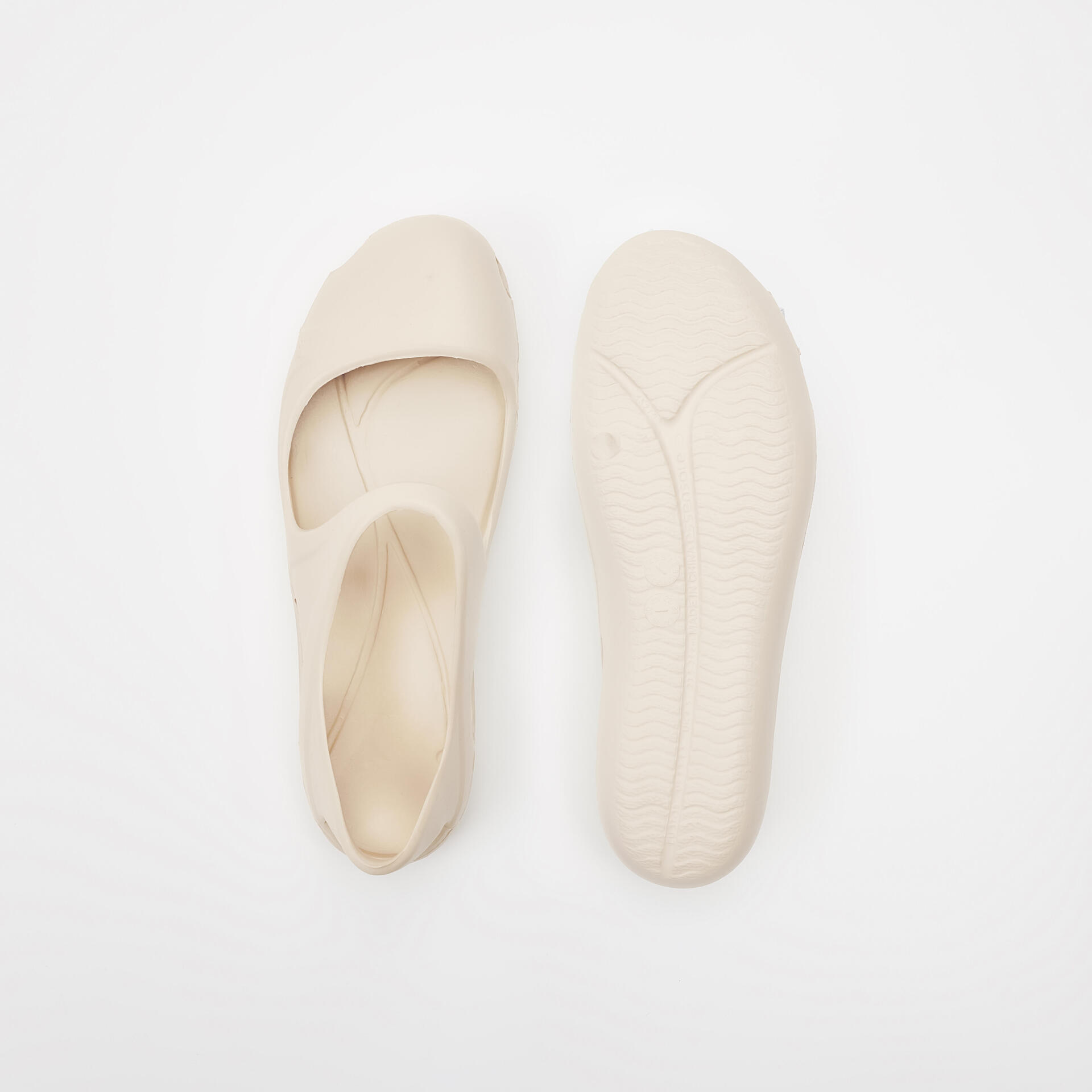 Women's surfing SANDALS 100 Inj white