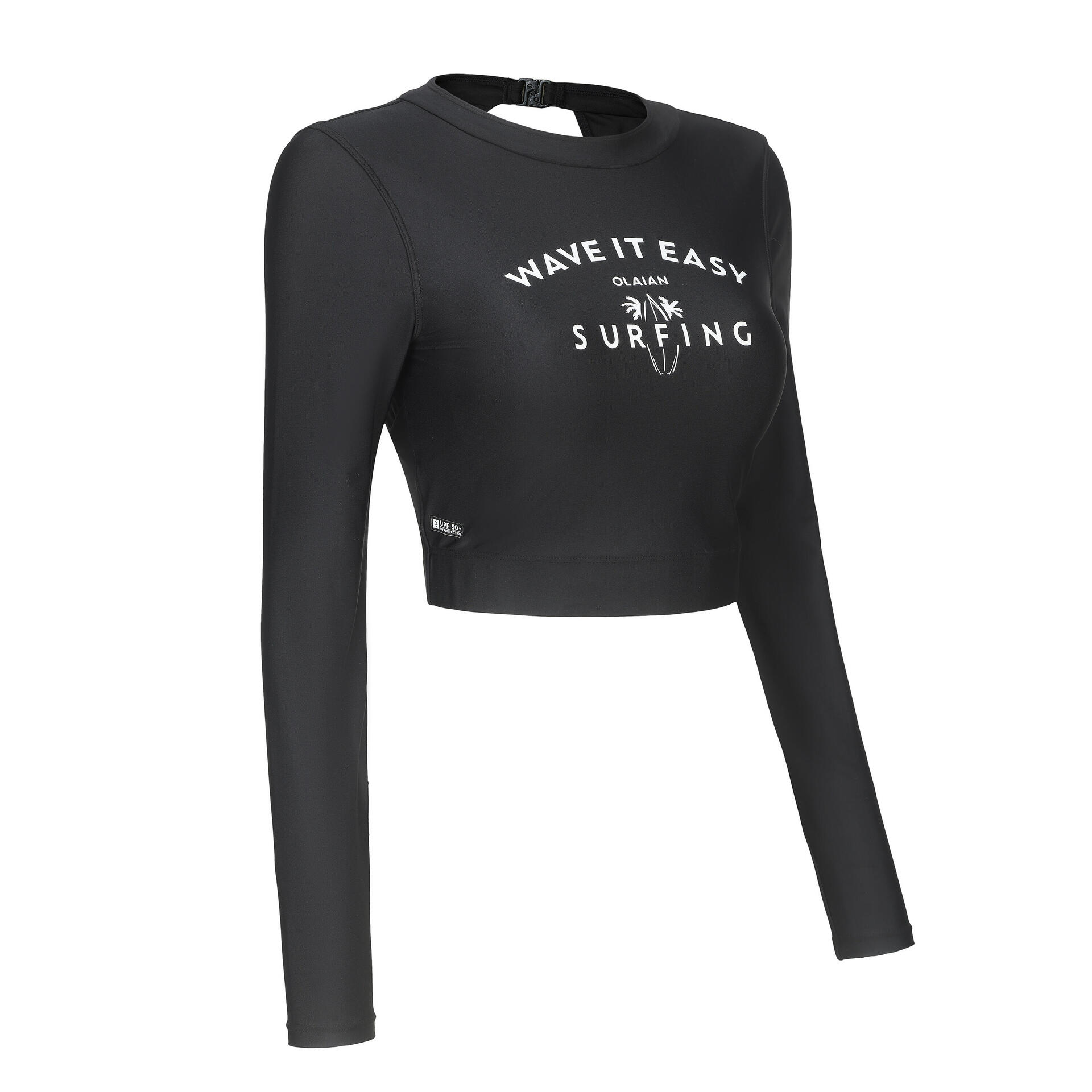 Surf women's swimsuit top - cn top adah black