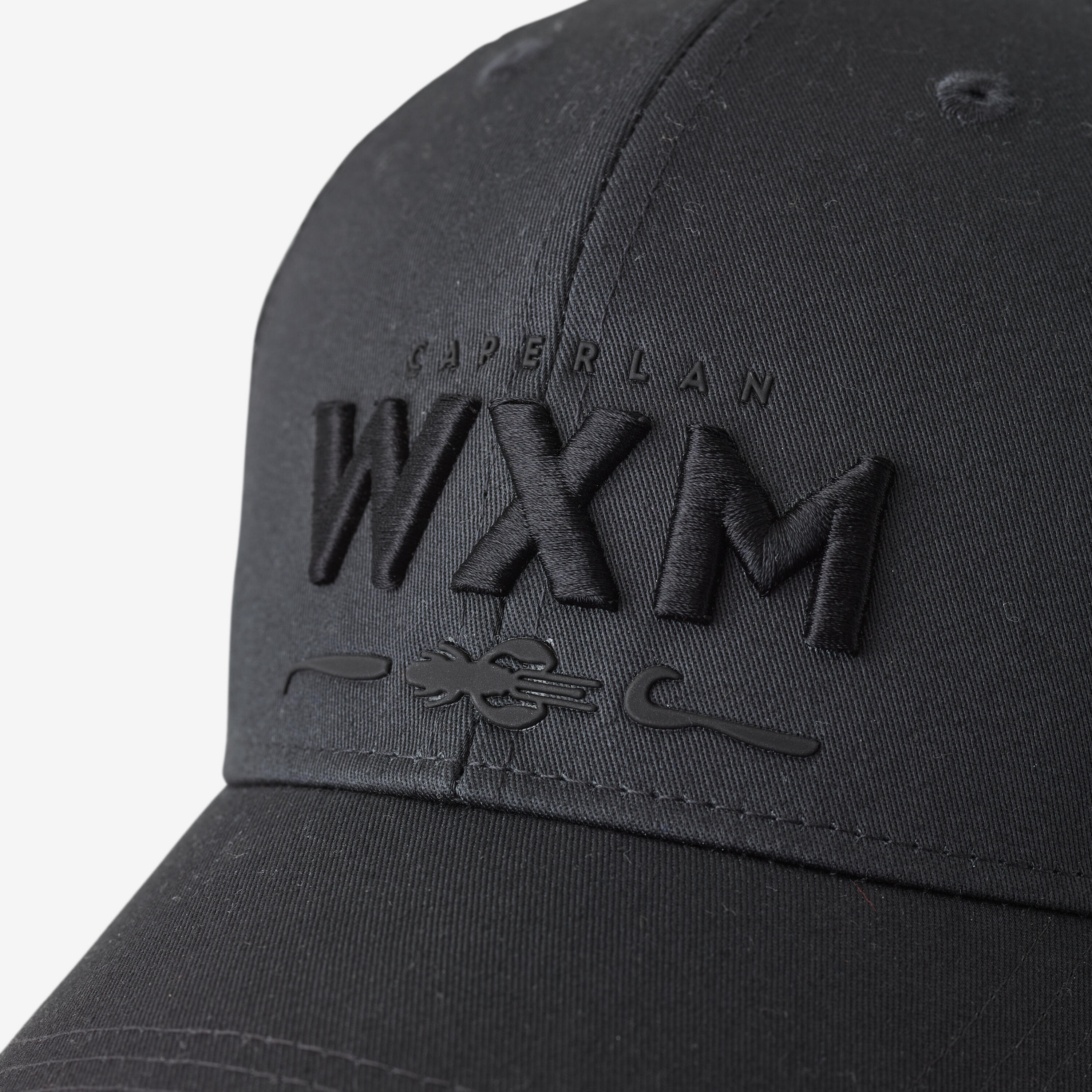 Casquette de pêche - FC 500 WXM noir - Gris Carbone - Caperlan - Décathlon