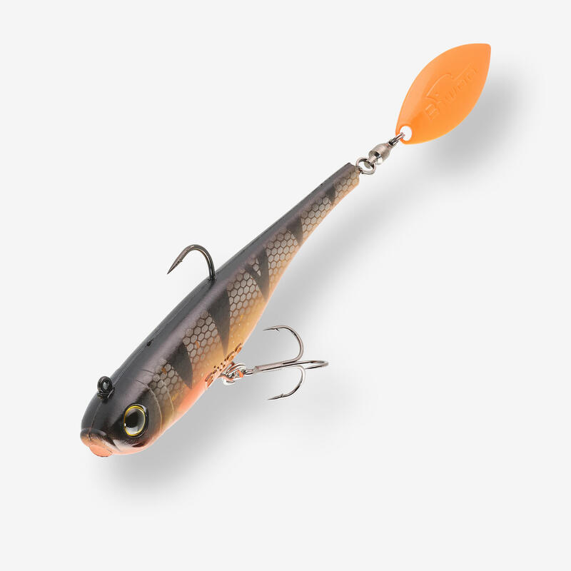 LEURRE SOUPLE BROCHET DIVINATOR 55 GR COLORIS EXCLUSIF PERCHE CAPERLAN ...