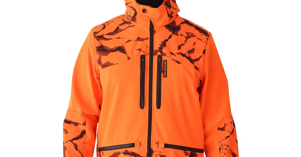 JAGD-SOFTSHELL BGB 500 SOLOGNAC NEON