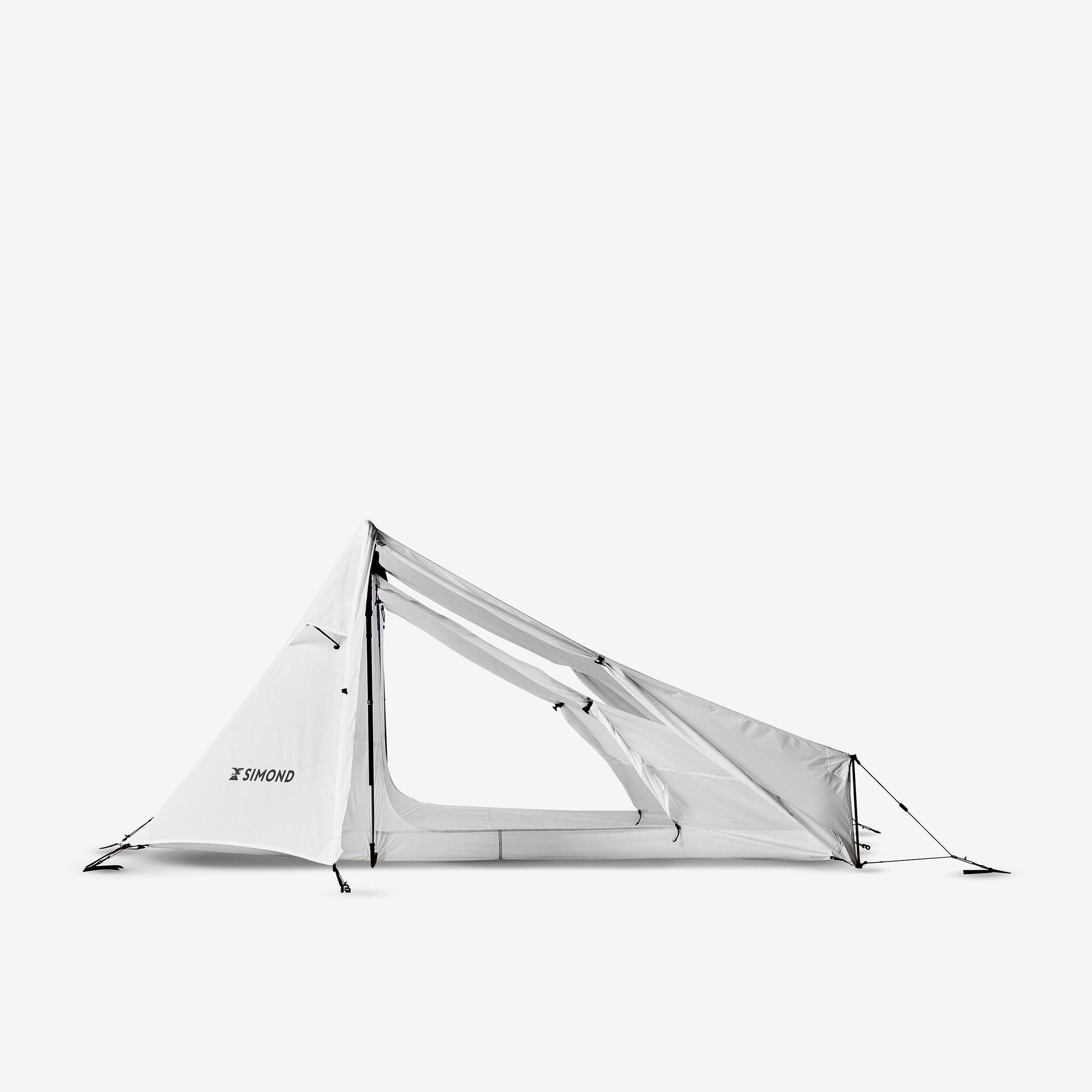 2-person trekking tarp tent MT900, ultralight and compact