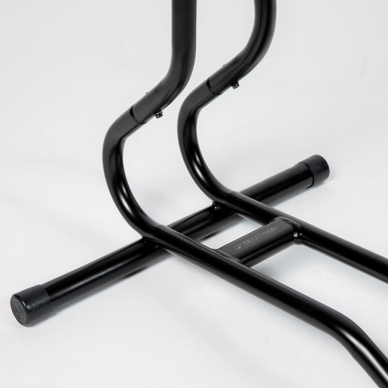 Support 1 velo au sol, noir | Decathlon
