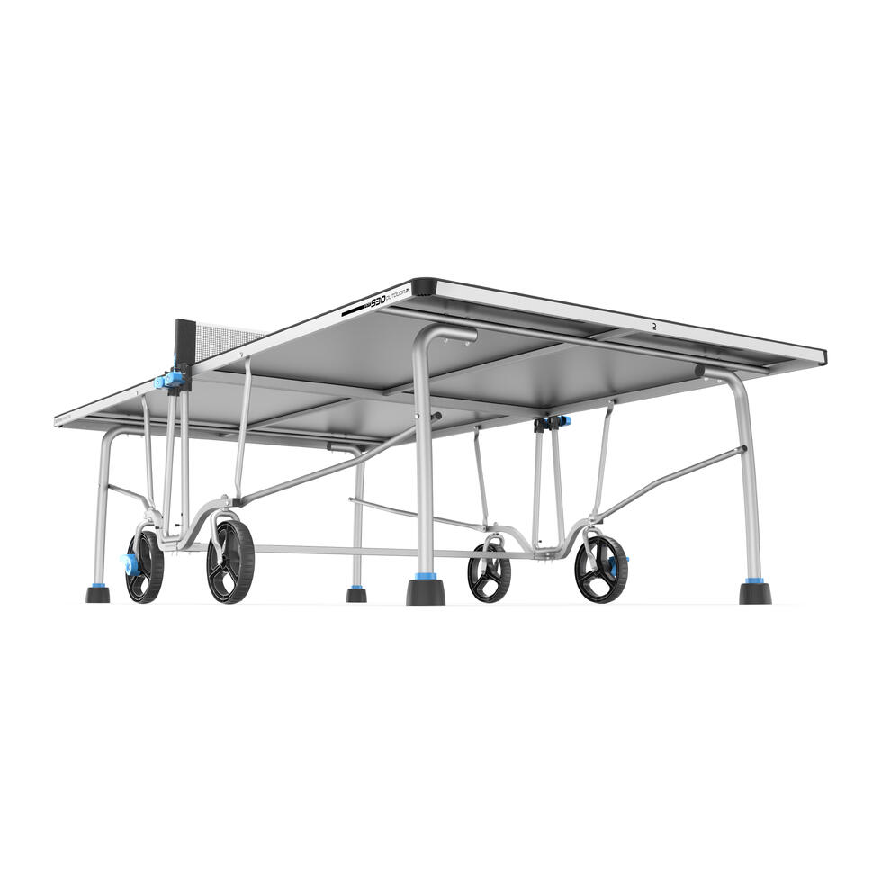 Outdoor Table Tennis Table PPT 530.2 - Grey PONGORI | Decathlon