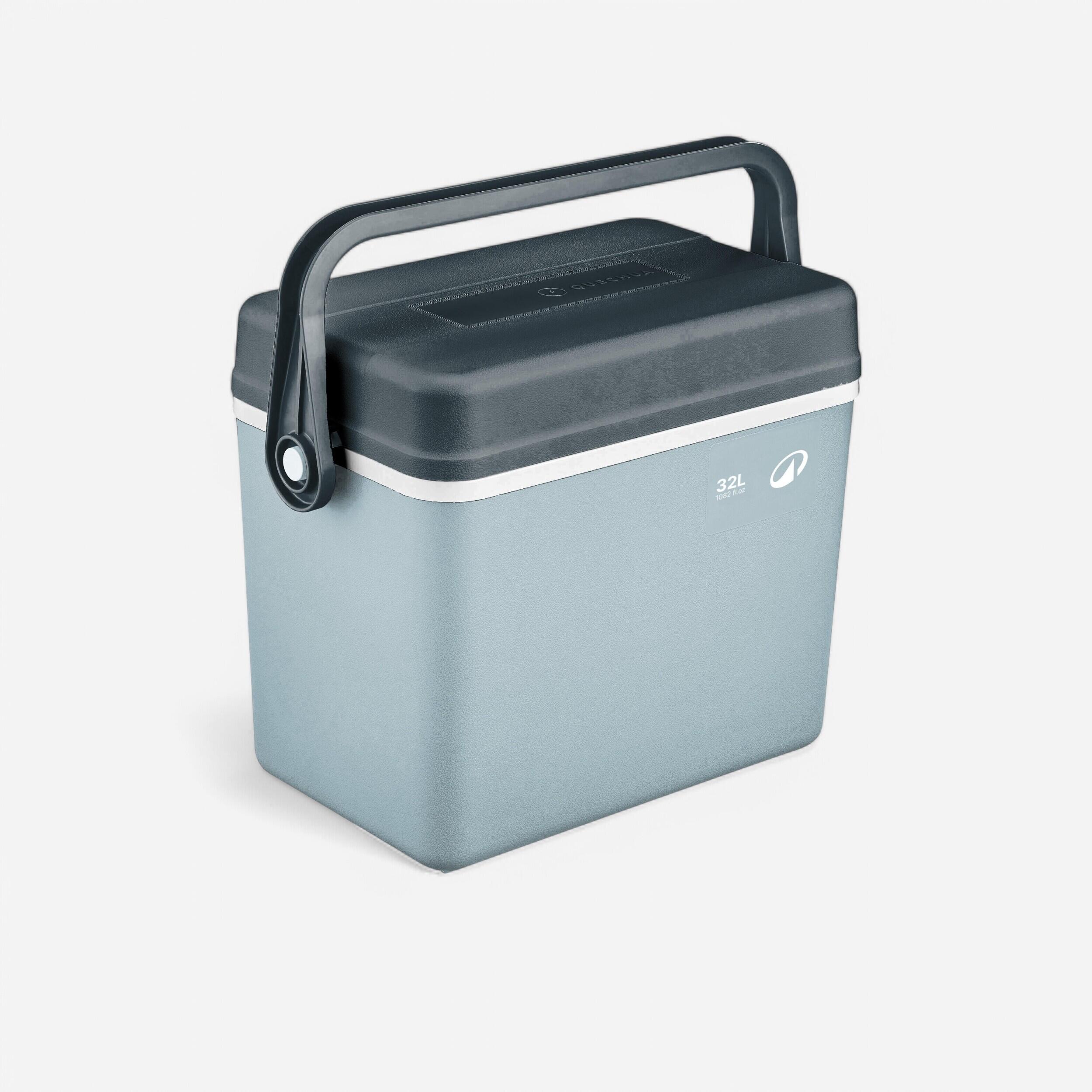 32-litre rigid Cooler 500 for camping, insulated and compartmentalised ...