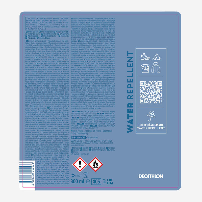 SIMOND Waterafstotende spray voor schoenen, textiel en materiaal ...