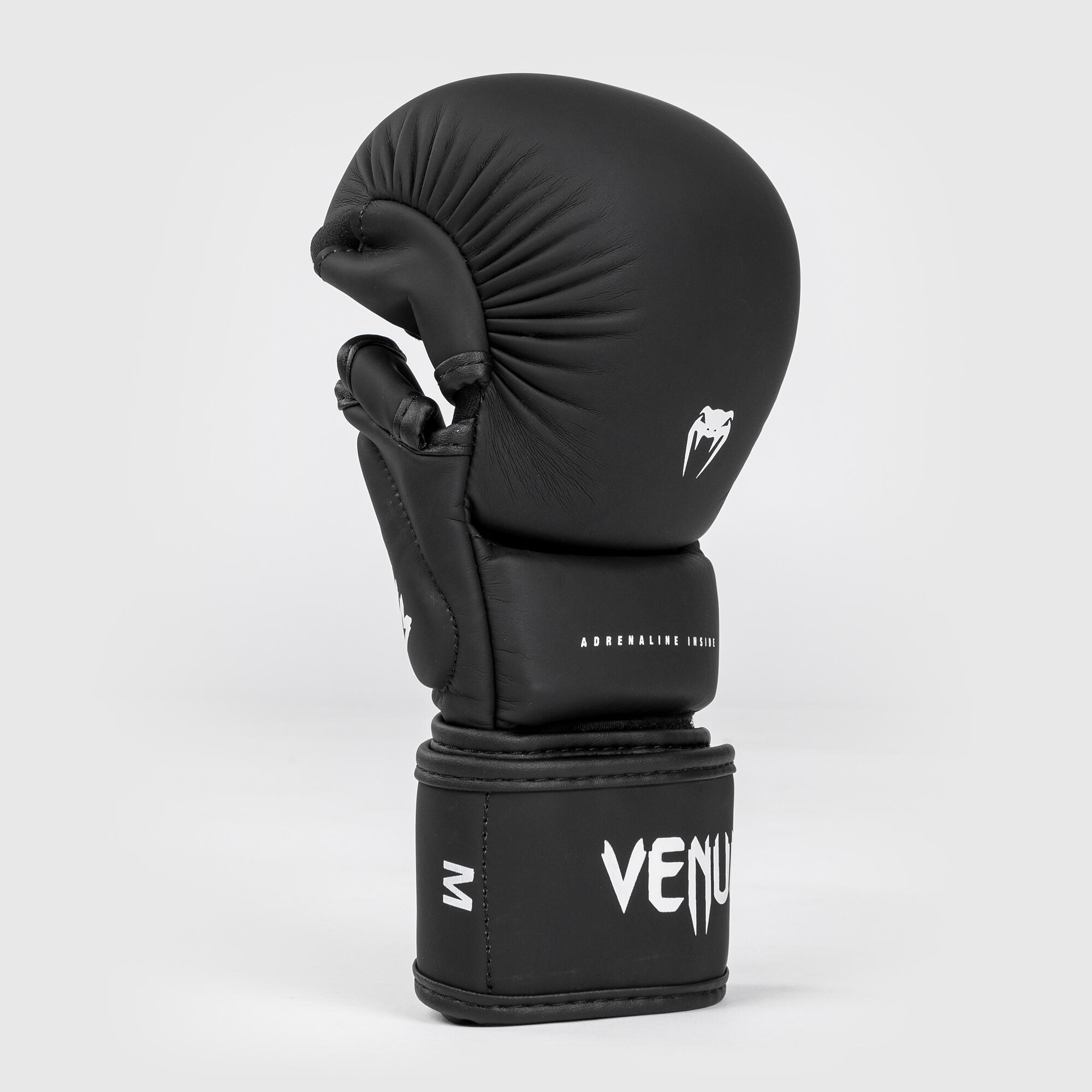 SPARING RUKAVICE ZA MMA - CRNE - Decathlon