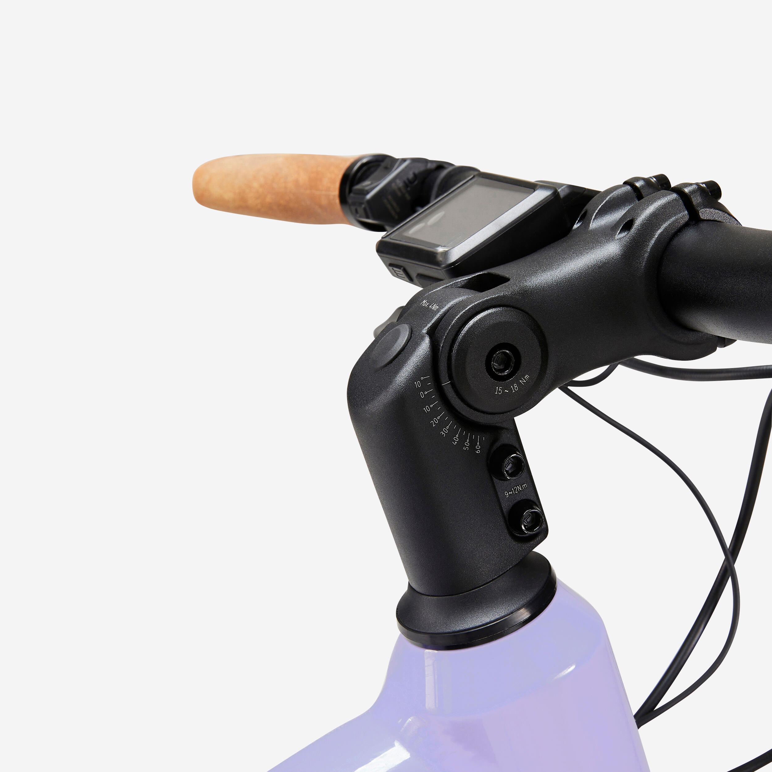 Electric hybrid bike with central motor and low frame E-ACTV 500 ...