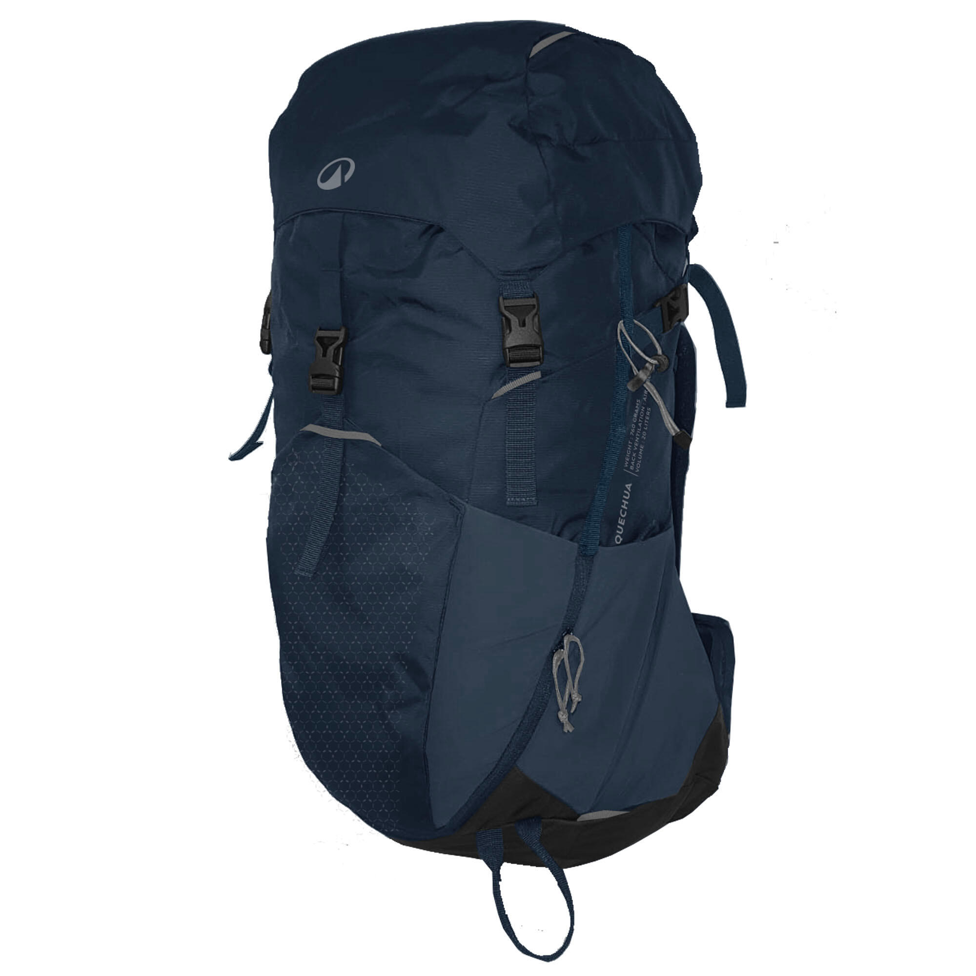 38 L hiking backpack MH500 blue - Decathlon