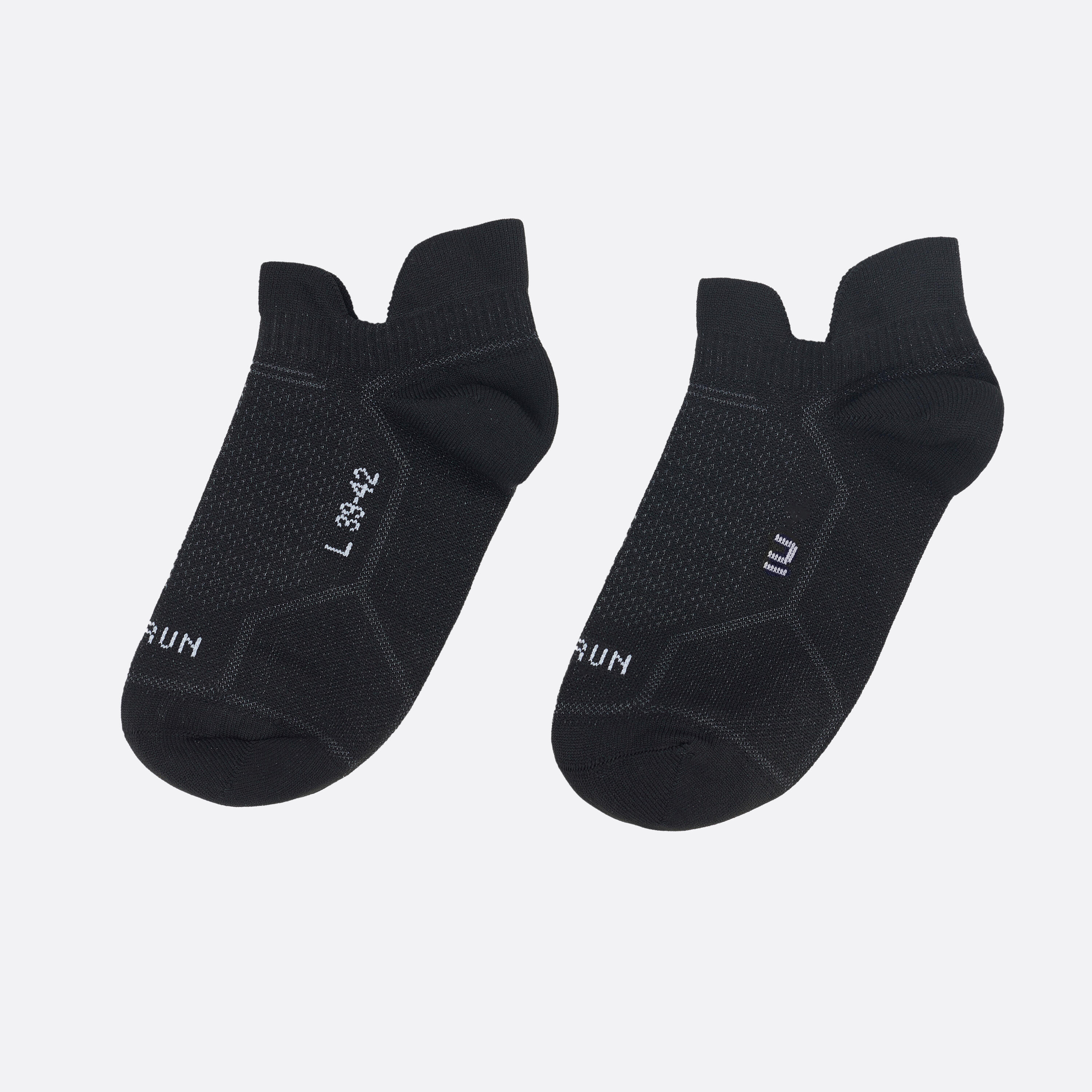 PACK OF 2 PAIRS OF RUN 500 THIN INVISIBLE RUNNING SOCKS - Decathlon