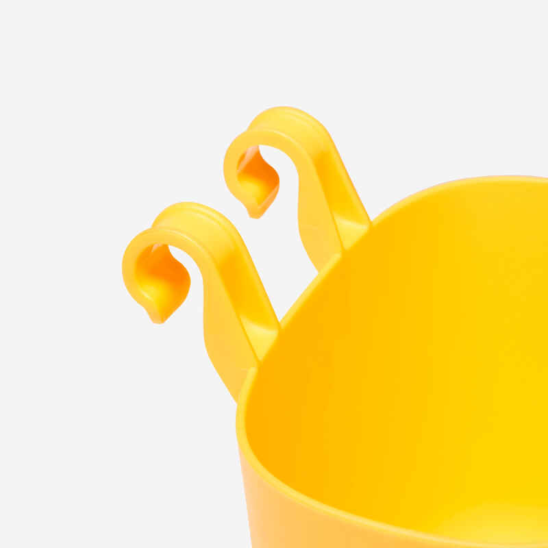 Laste jalgrattakorv, kollane - Decathlon