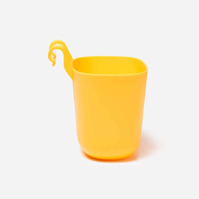 Laste jalgrattakorv, kollane - Decathlon