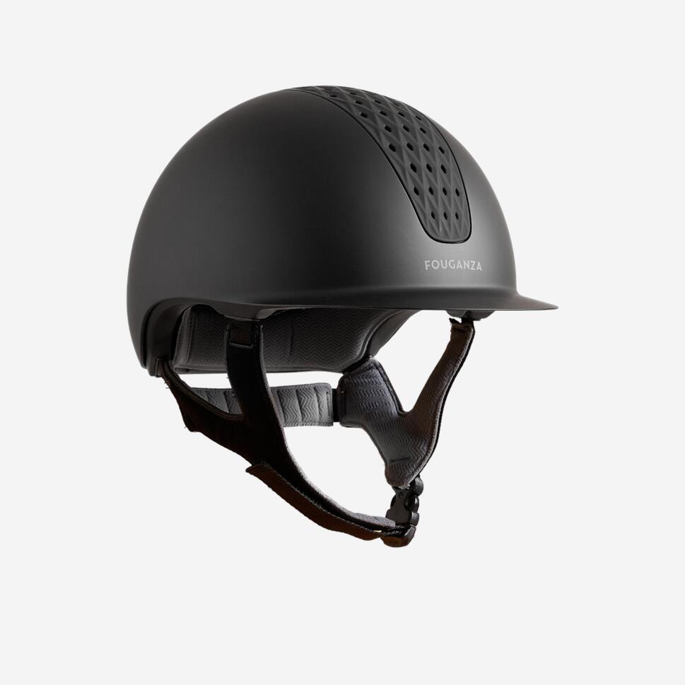Casque équitation Adulte et Enfant - 520 noir mat FOUGANZA | Decathlon