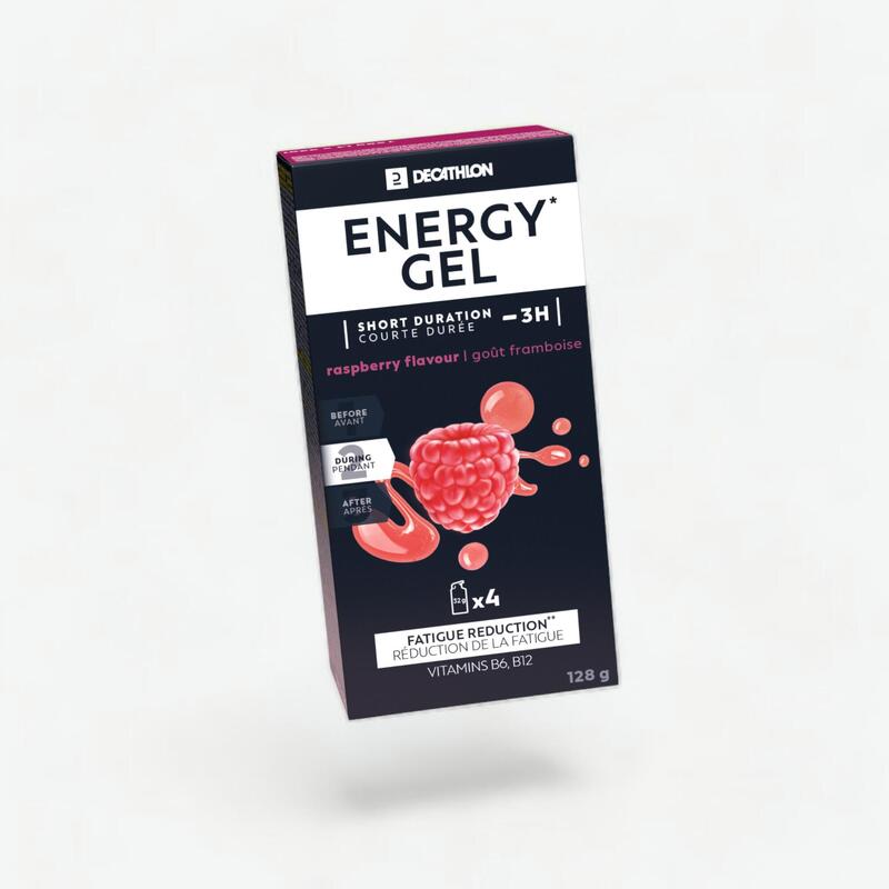 ENERGY GEL 4X32 G - SALTED CARAMEL - Decathlon