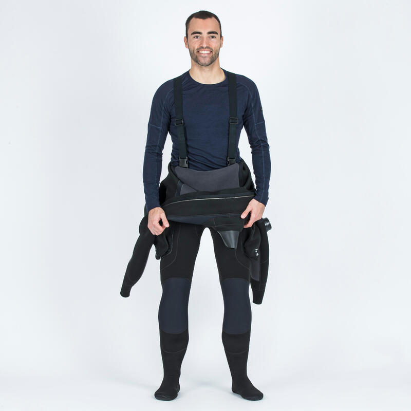 Suchy skafander nurkowy Subea SCD 900 z neoprenu 5 mm | Decathlon