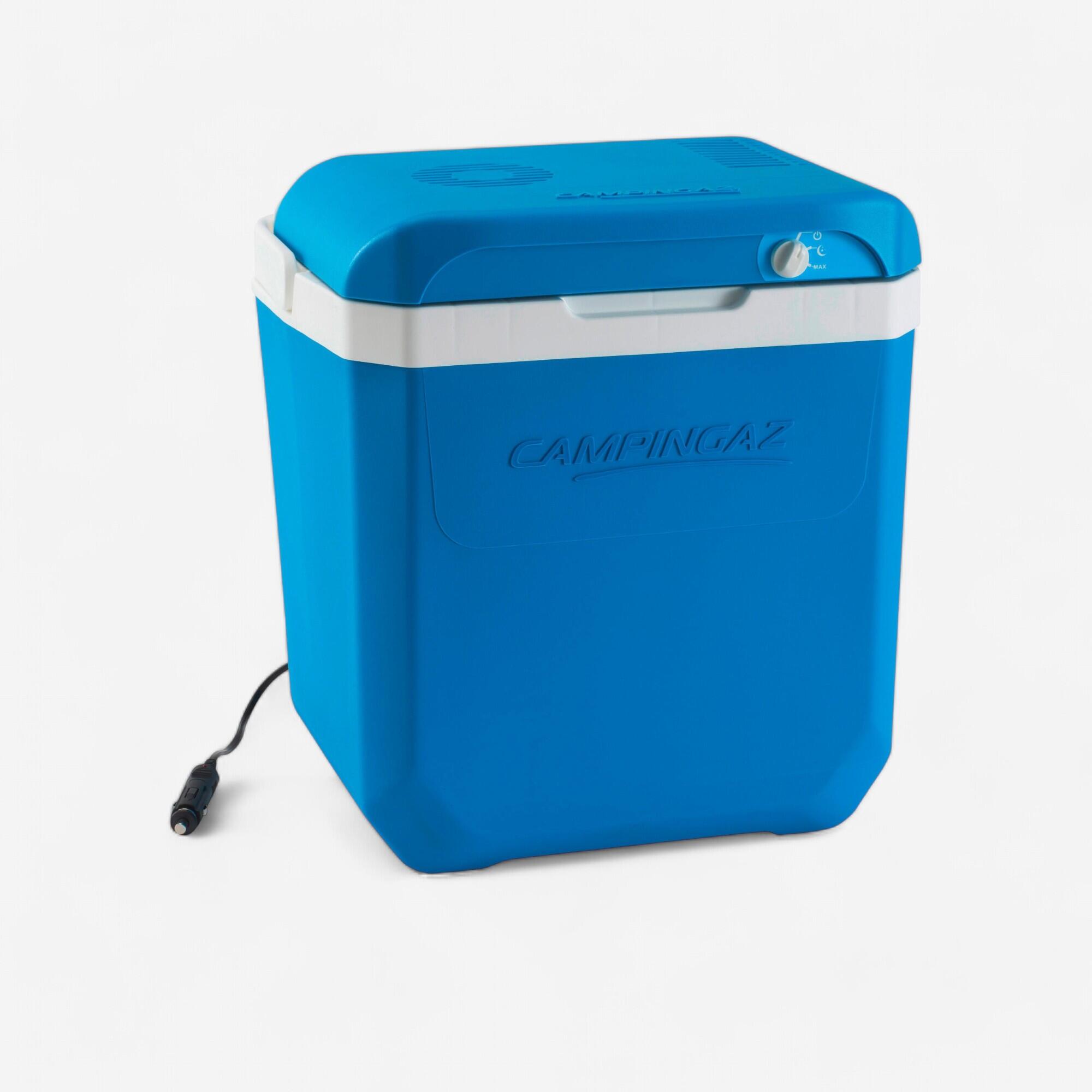 Electric Camping Cooler Box Powerfreeze 25 L - Car cigarette lighter ...
