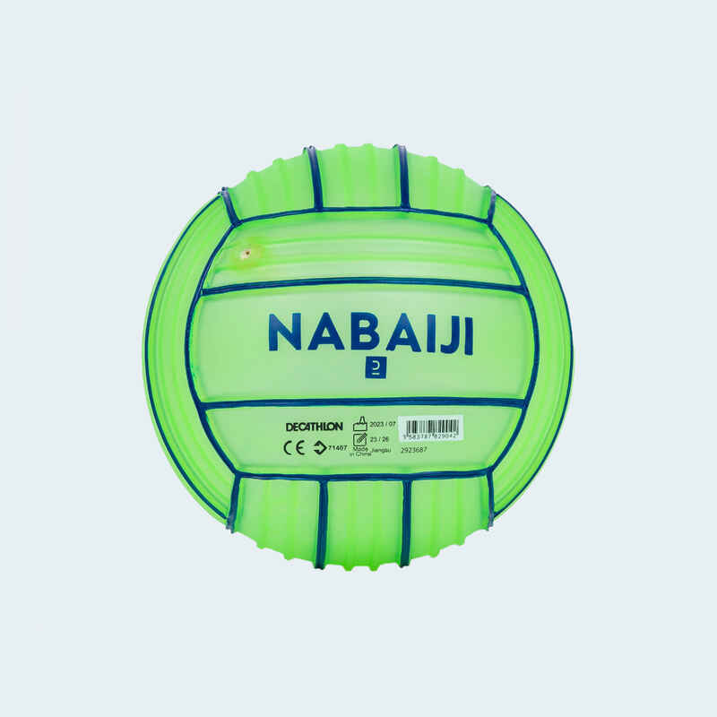 Small grippy pool ball - green - Decathlon