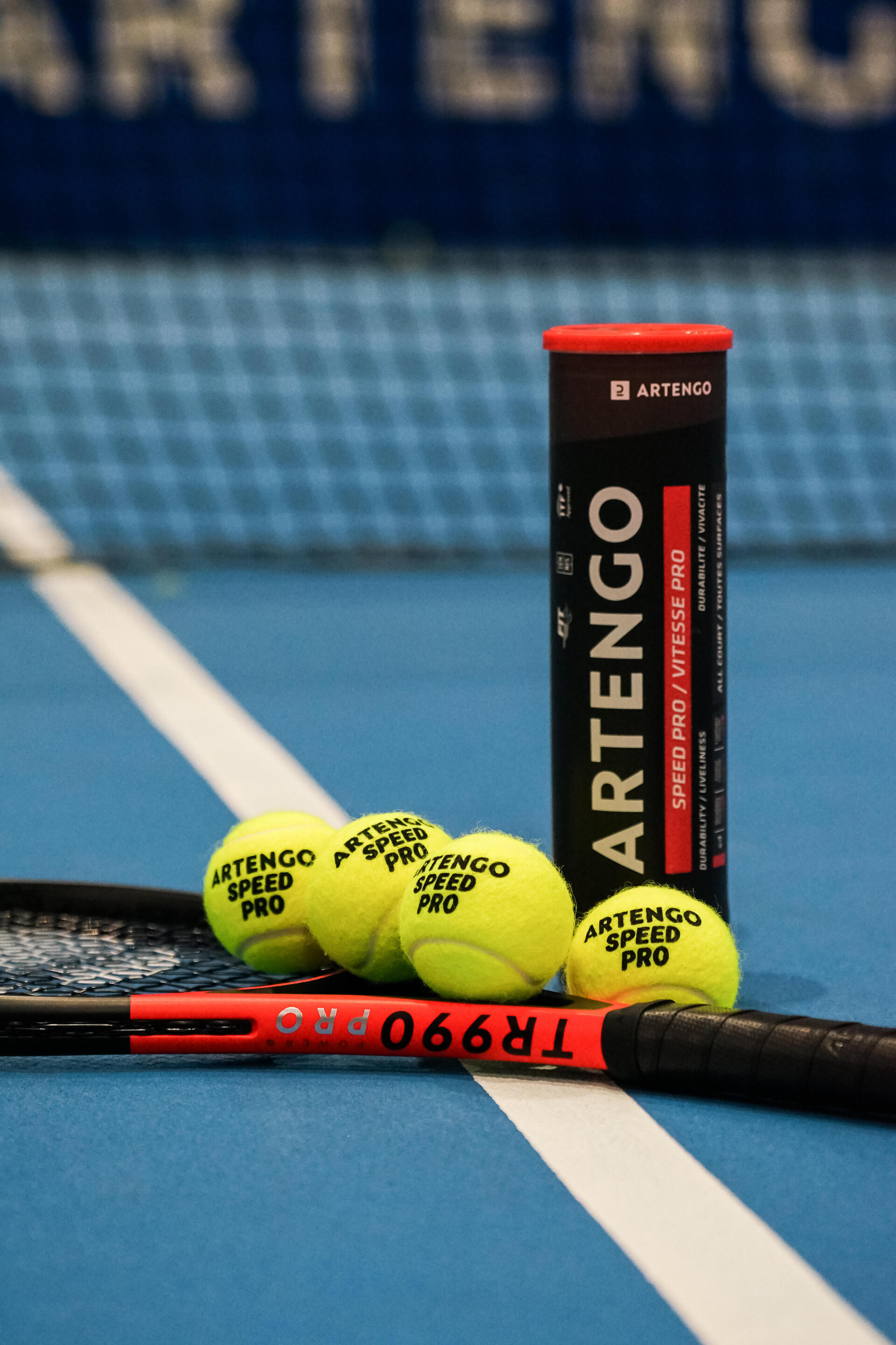 Tennis Ball TB930 Speed 4-Pack - Yellow