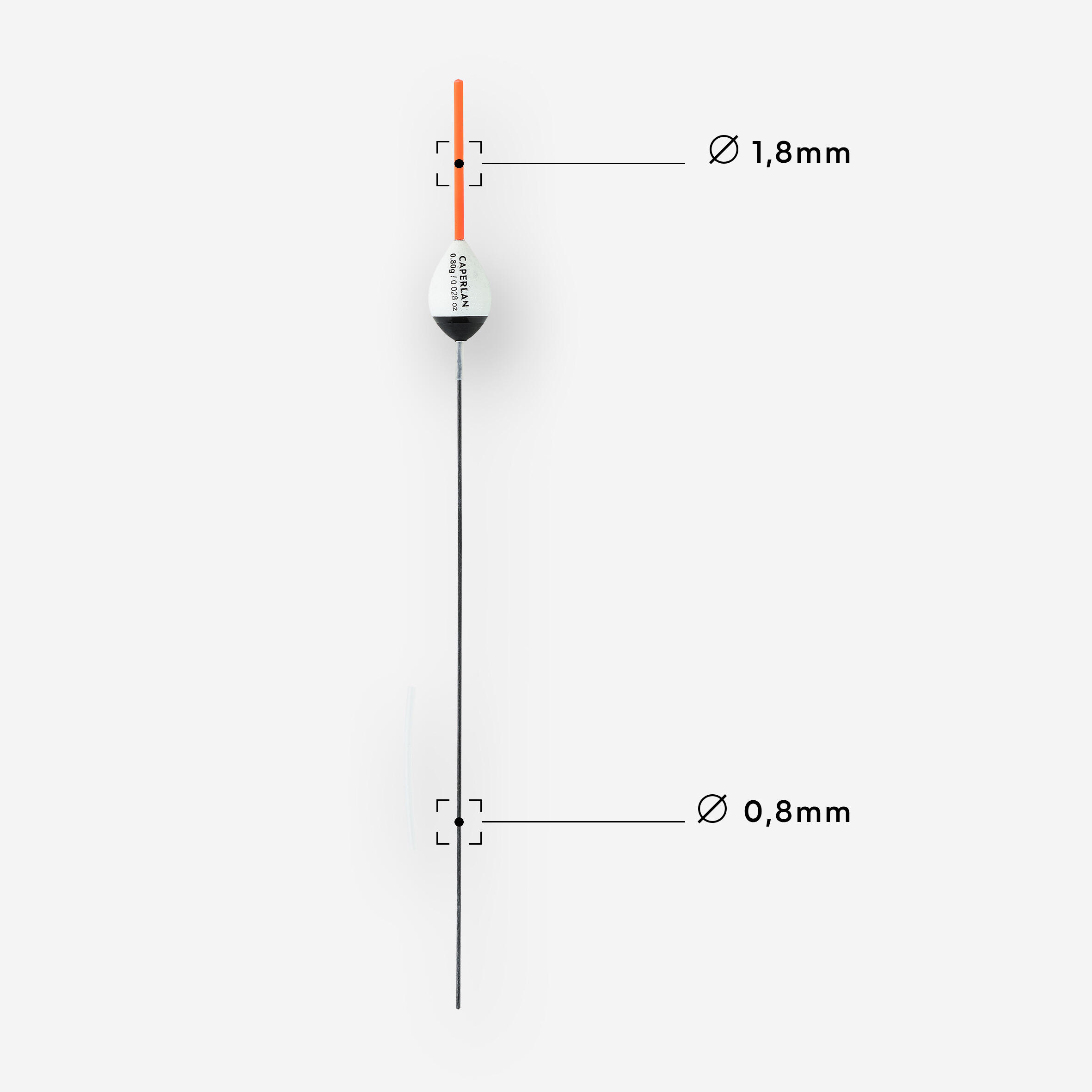 SET OF 6 CARP STILL-FISHING FLOATS PF - F900 C13 CAPERLAN | Decathlon