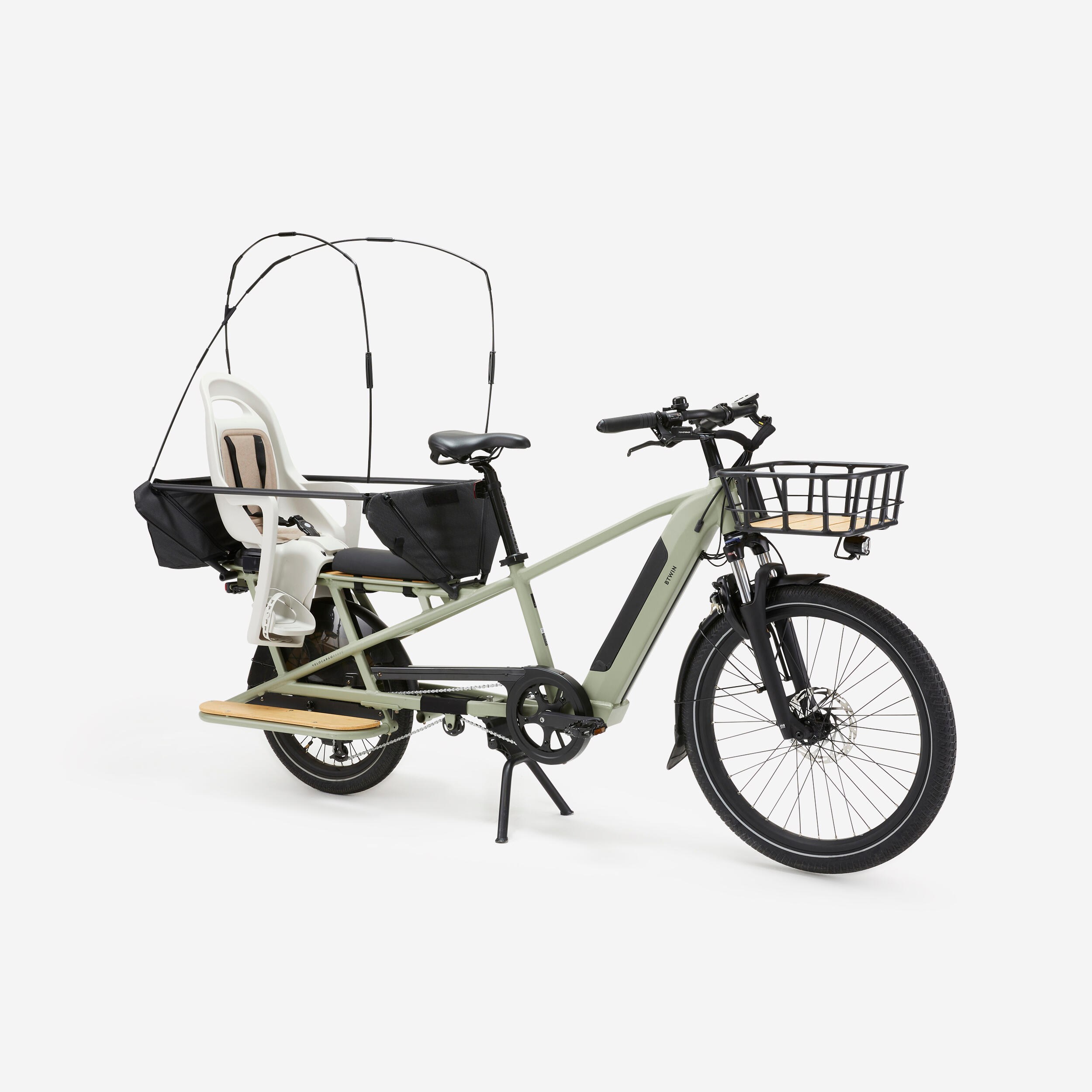 Reflective Bike Rain Protector Longtail Cargo R500E - Decathlon