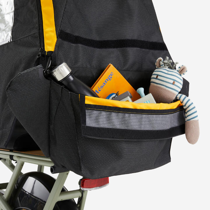 Protection pluie velo cargo longtail reflective r500e | Decathlon