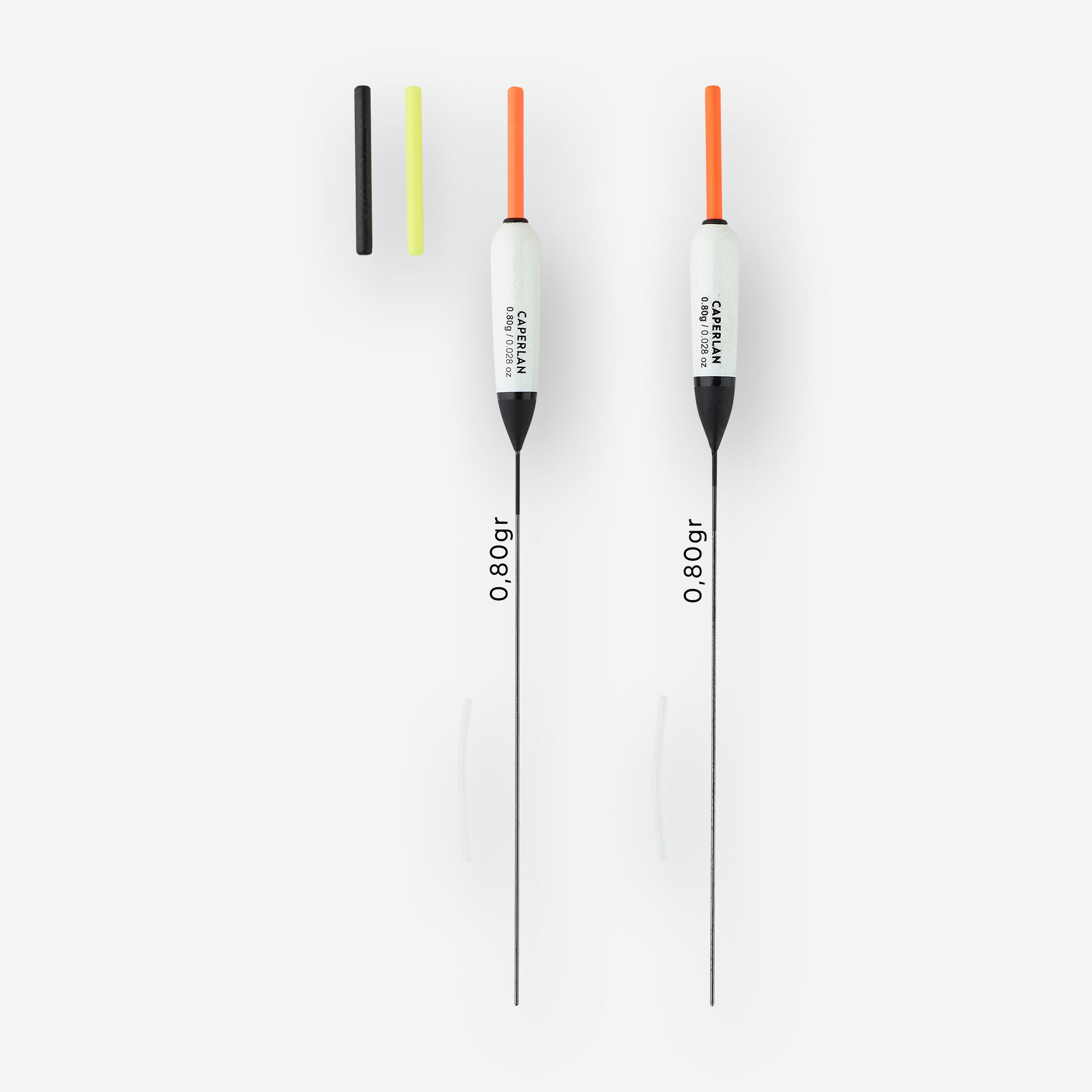 Dobber voor statisch karpervissen PF F900 C14 0,8 g 2 stuks | Decathlon