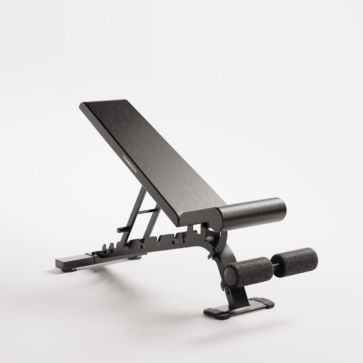 Reinforced, inclinable and adaptable weight bench - bench 900 CORENGTH ...