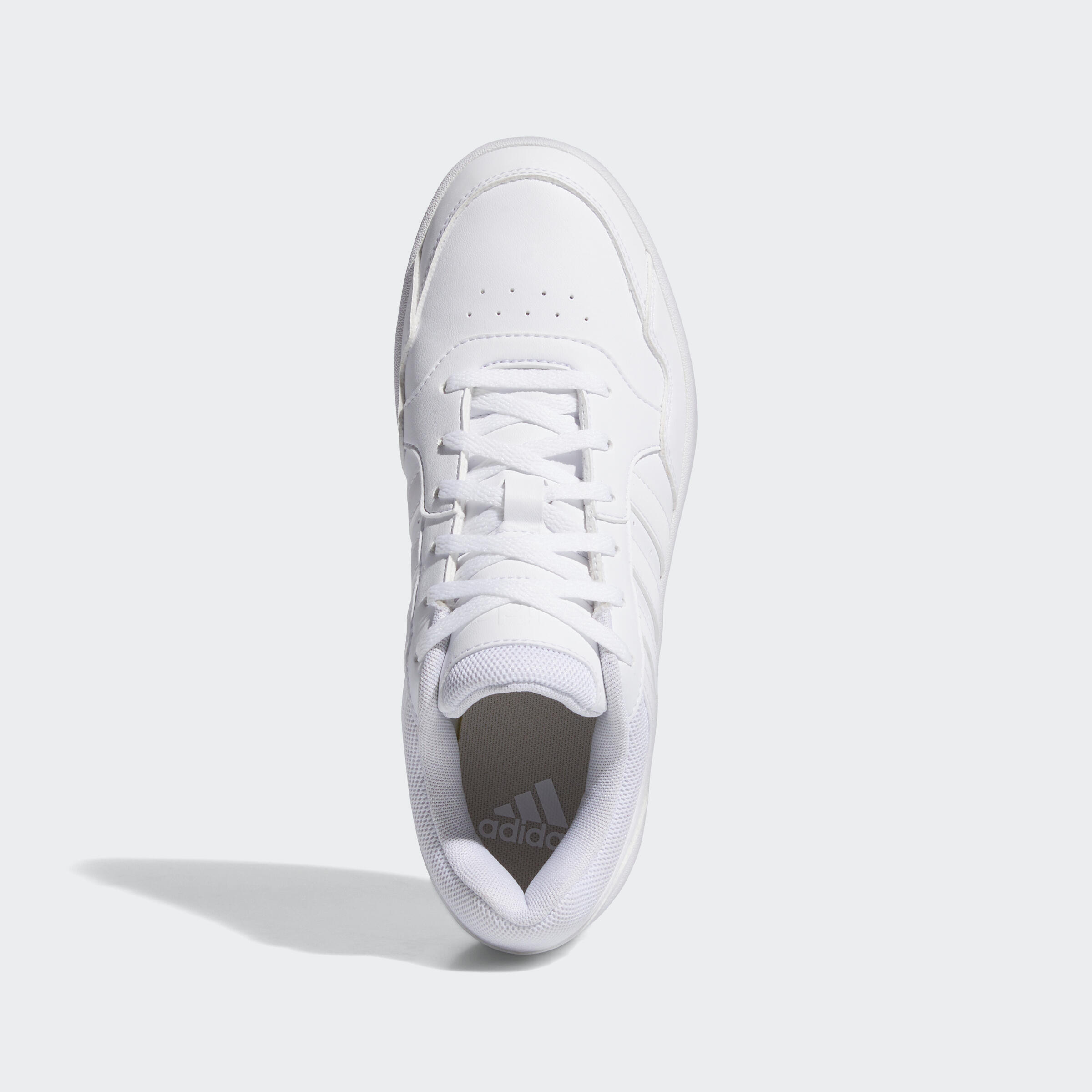 PATIKE ZA ŠETNJU ADIDAS HOOPS 3.0 BOLD ŽENSKE - BELE - Decathlon