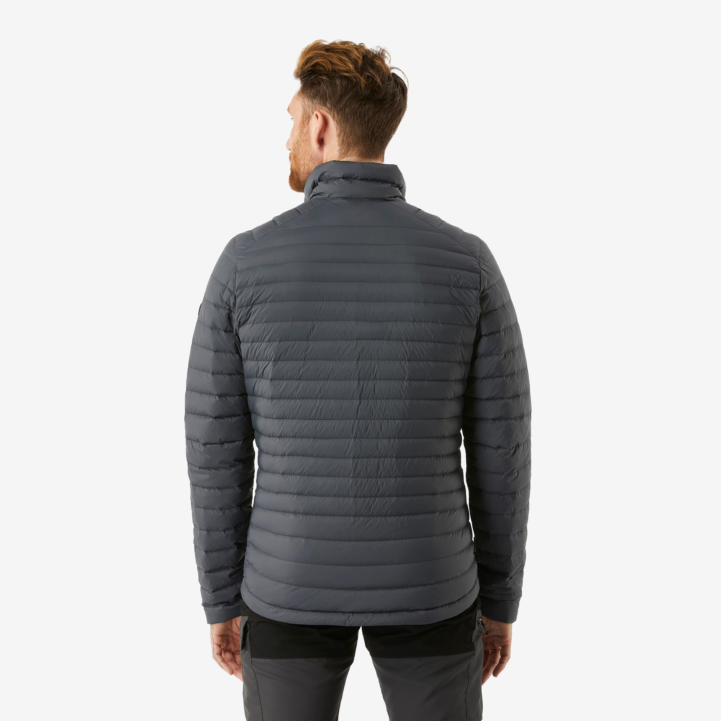 Men’s Down Winter Jacket – MT 100 - Slate grey - Forclaz - Decathlon