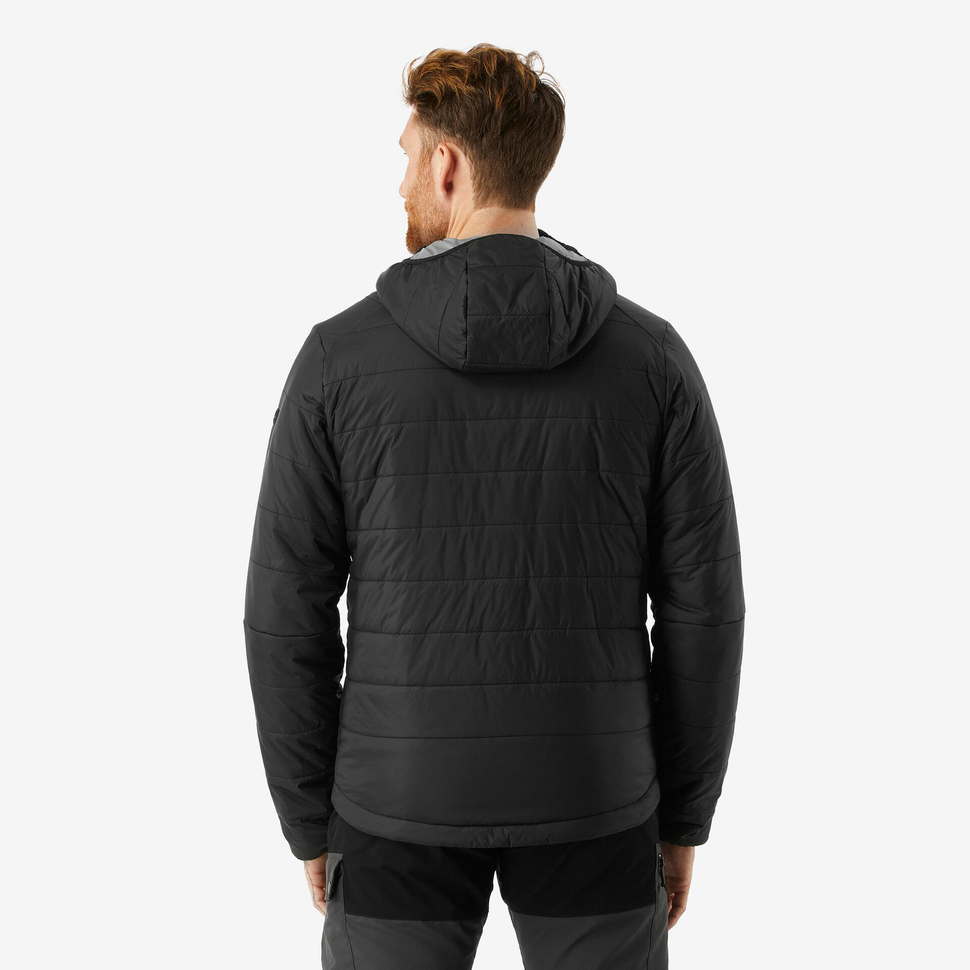 Men's Winter Padded Jacket with Hood MT100 -5°C - Black