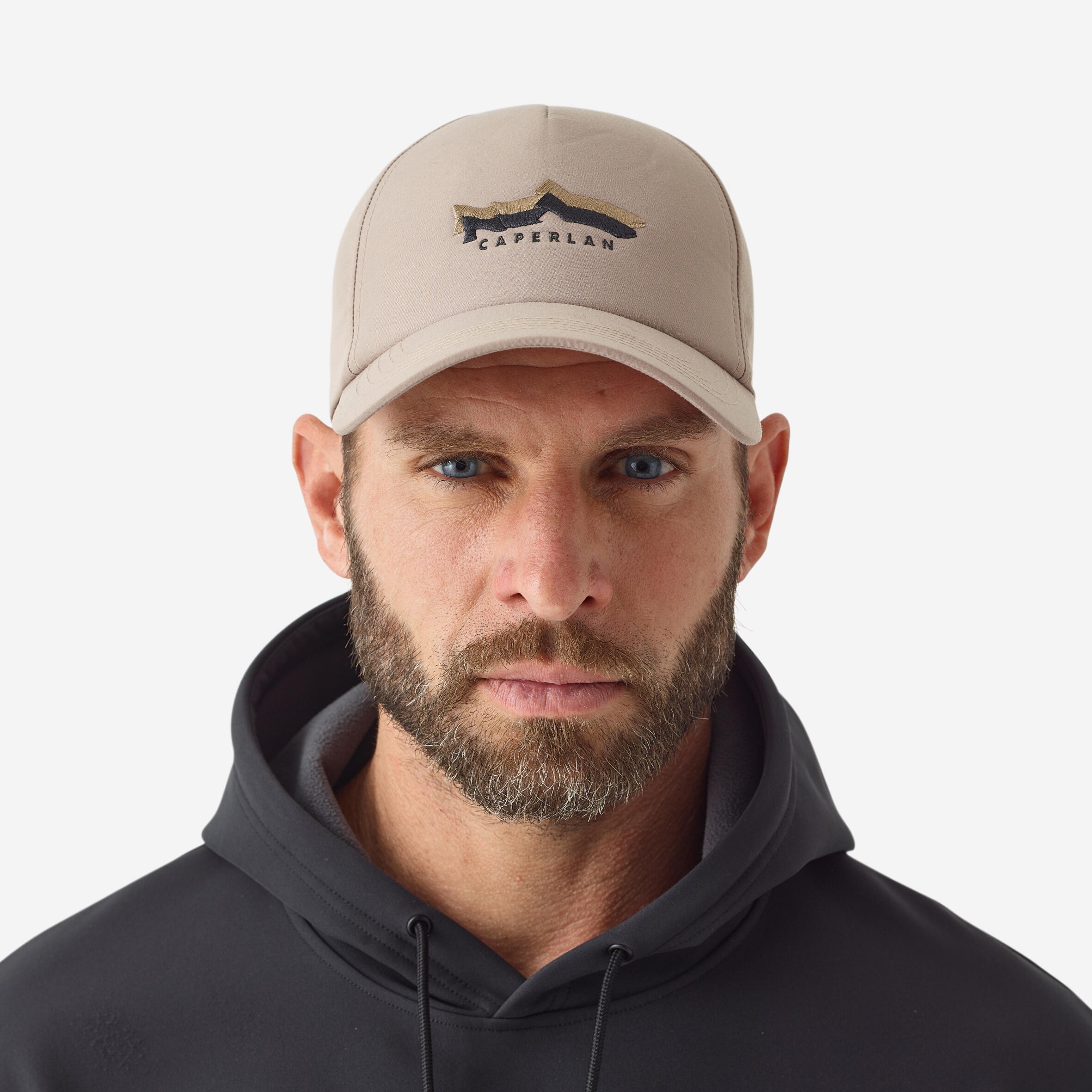 Fishing Cap - FC 100 TR Beige - Ash beige - Caperlan - Decathlon