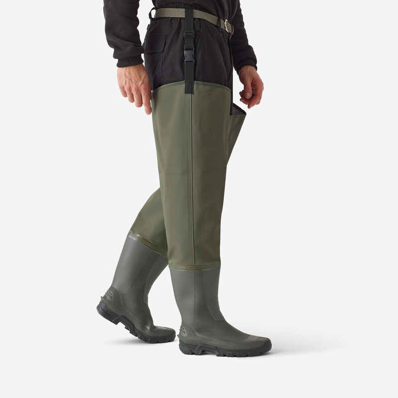 Fishing PVC waders - T-WDS 100 - Decathlon