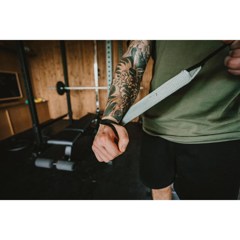 Poignet de force musculation, gris carbone DOMYOS | Decathlon