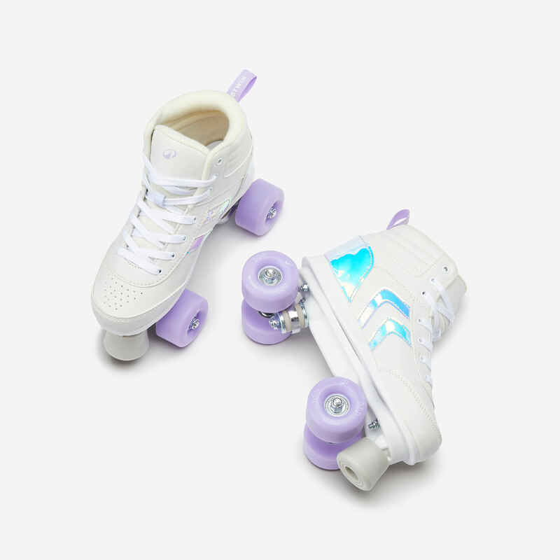 Quad Roller Skates 100 - Lilac - Decathlon