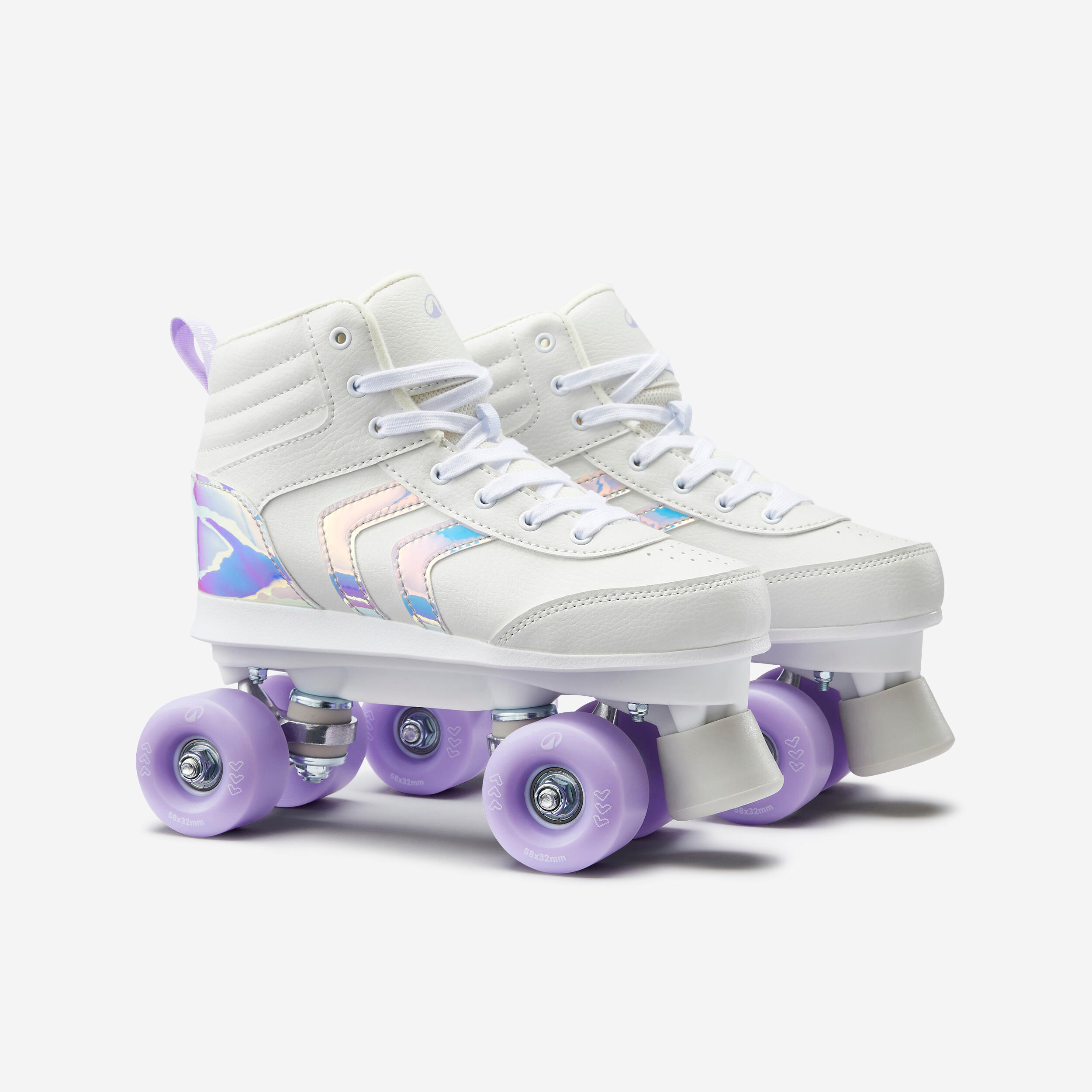 Quad Roller Skates 100 - Lilac - Decathlon