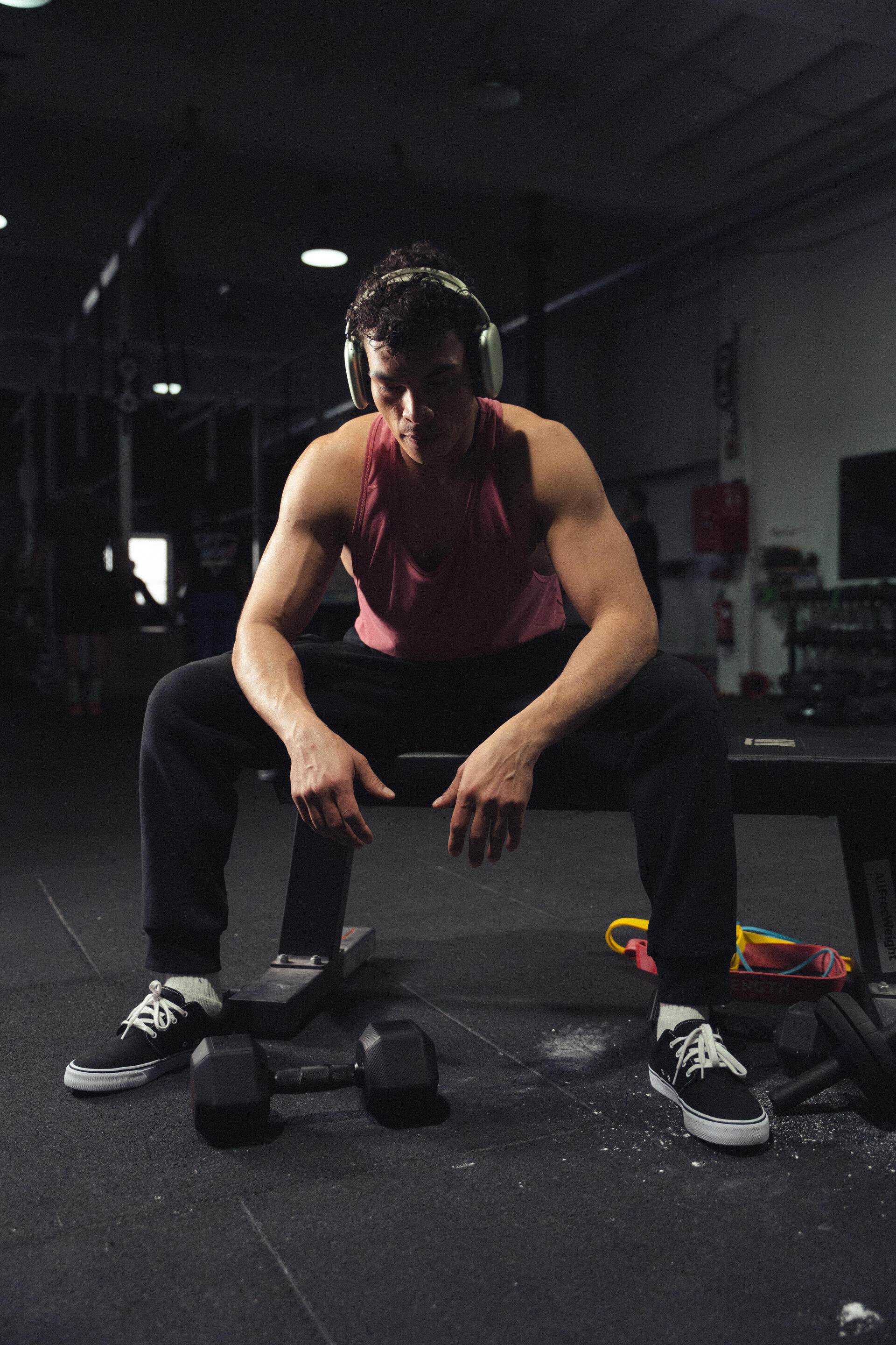 10 kg Cross Training & Weight Training Hexagonal Dumbbell - Black