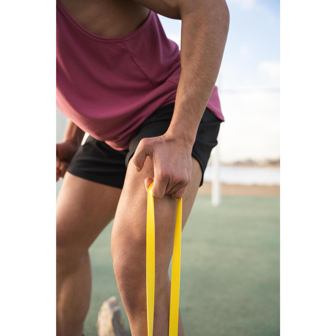 Direnç Bandı 25 Kg - Sarı CORENGTH - Decathlon