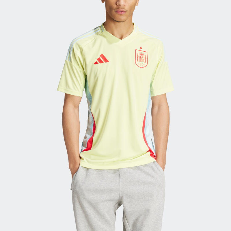 Koszulka piłkarska ADIDAS Hiszpania EURO 2024 wyjazdowa ADIDAS | Decathlon Koszulka piłkarska ADIDAS Hiszpania EURO 2024 wyjazdowa ADIDAS | Decathlon