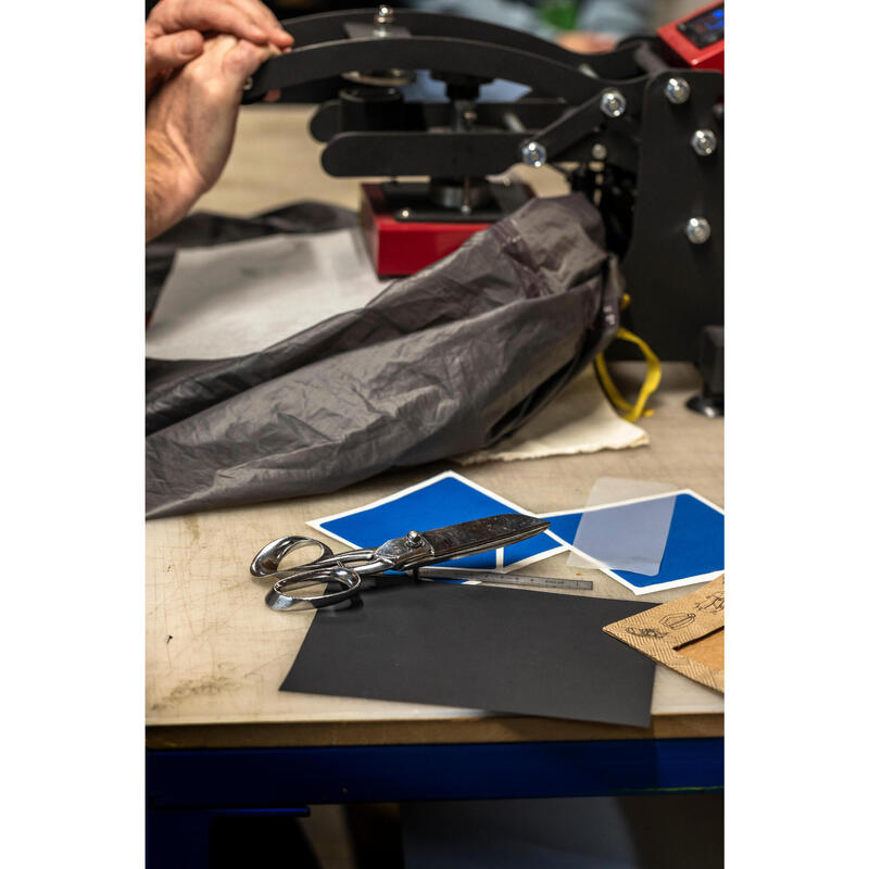 Rouleau autocollant de réparation textile multi-usage, bleu - Decathlon