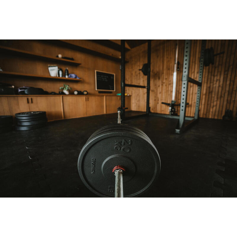 CORENGTH - Disc fontă Bodybuilding 5 kg 28 mm | Decathlon